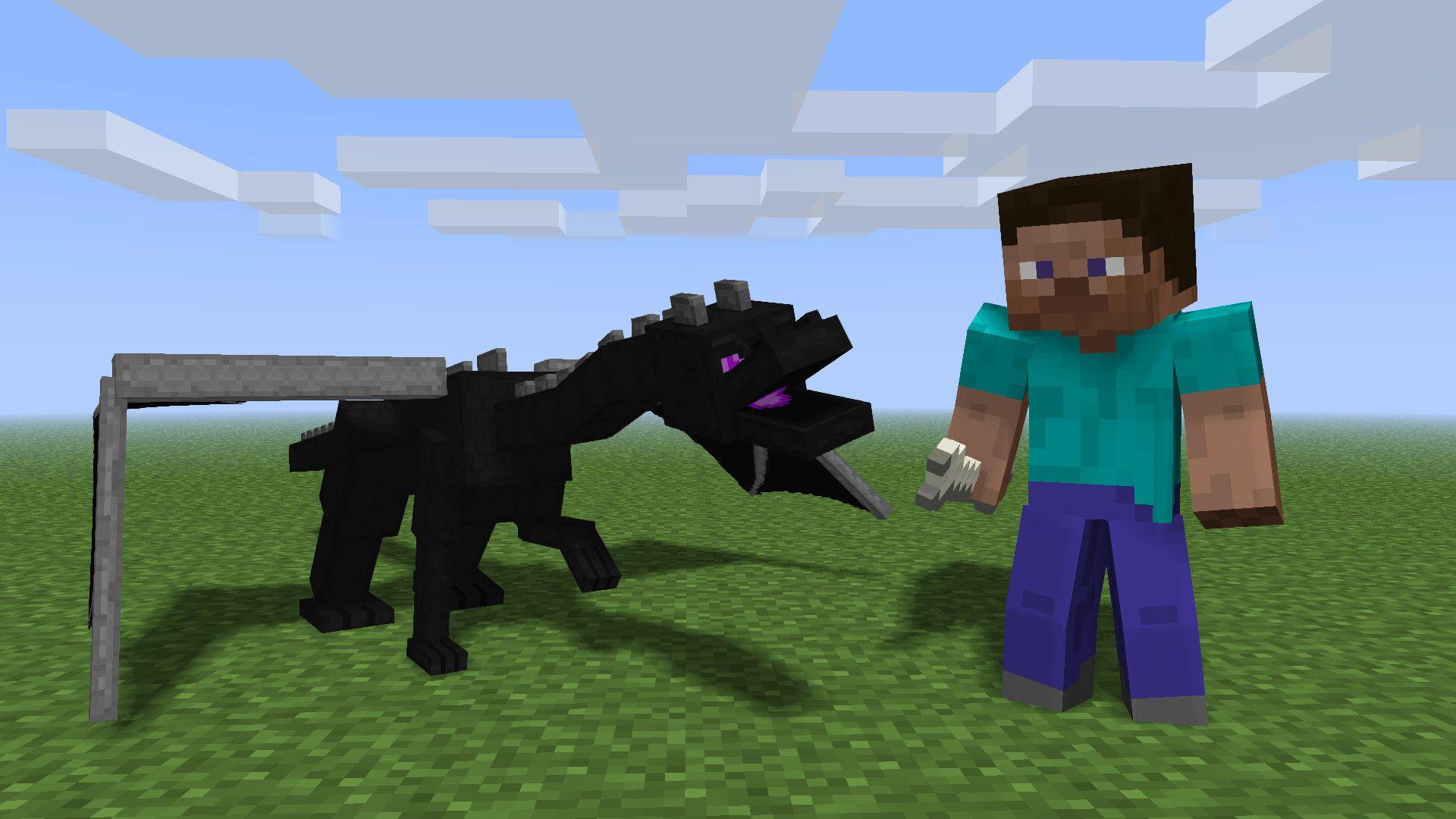 Minecraft Ender Dragon Wallpapers - Top Free Minecraft Ender Dragon ...