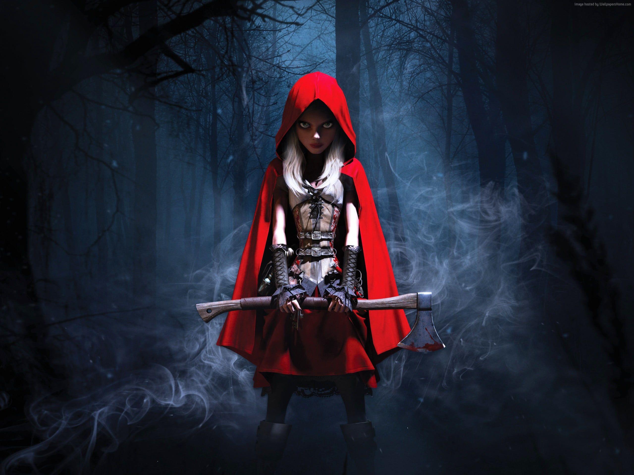 Little Red Riding Hood Wallpapers - Top Free Little Red Riding Hood ...