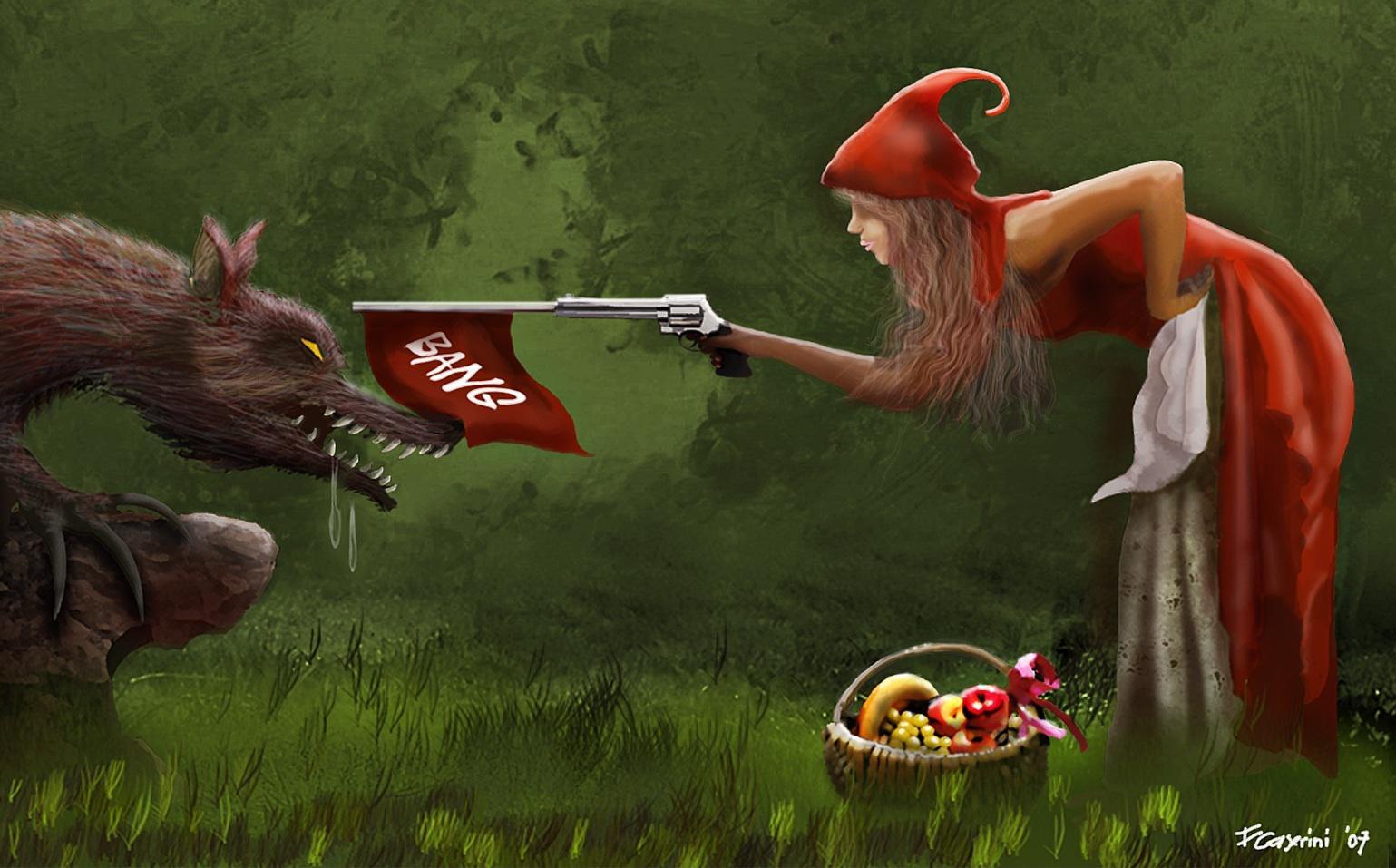 Little Red Riding Hood Wallpapers - Top Free Little Red Riding Hood ...