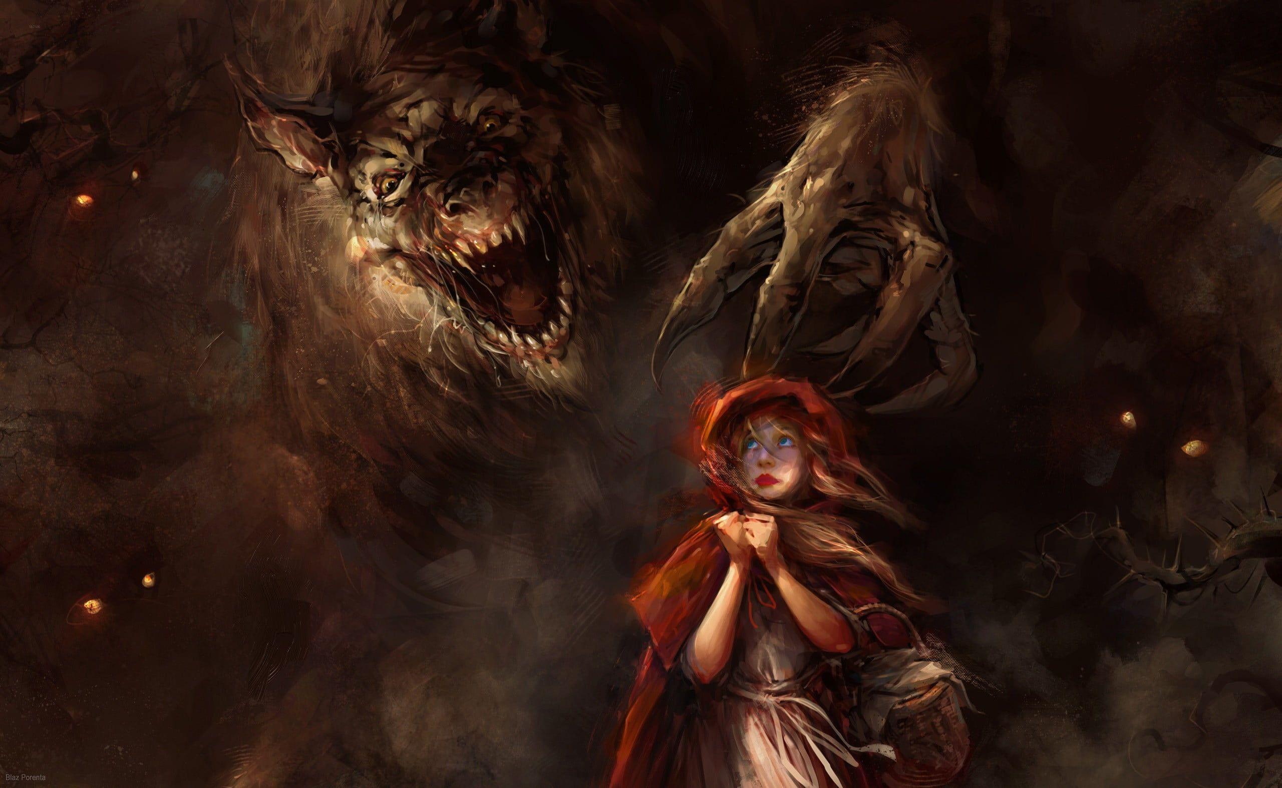 Little Red Riding Hood Wallpapers - Top Free Little Red Riding Hood ...
