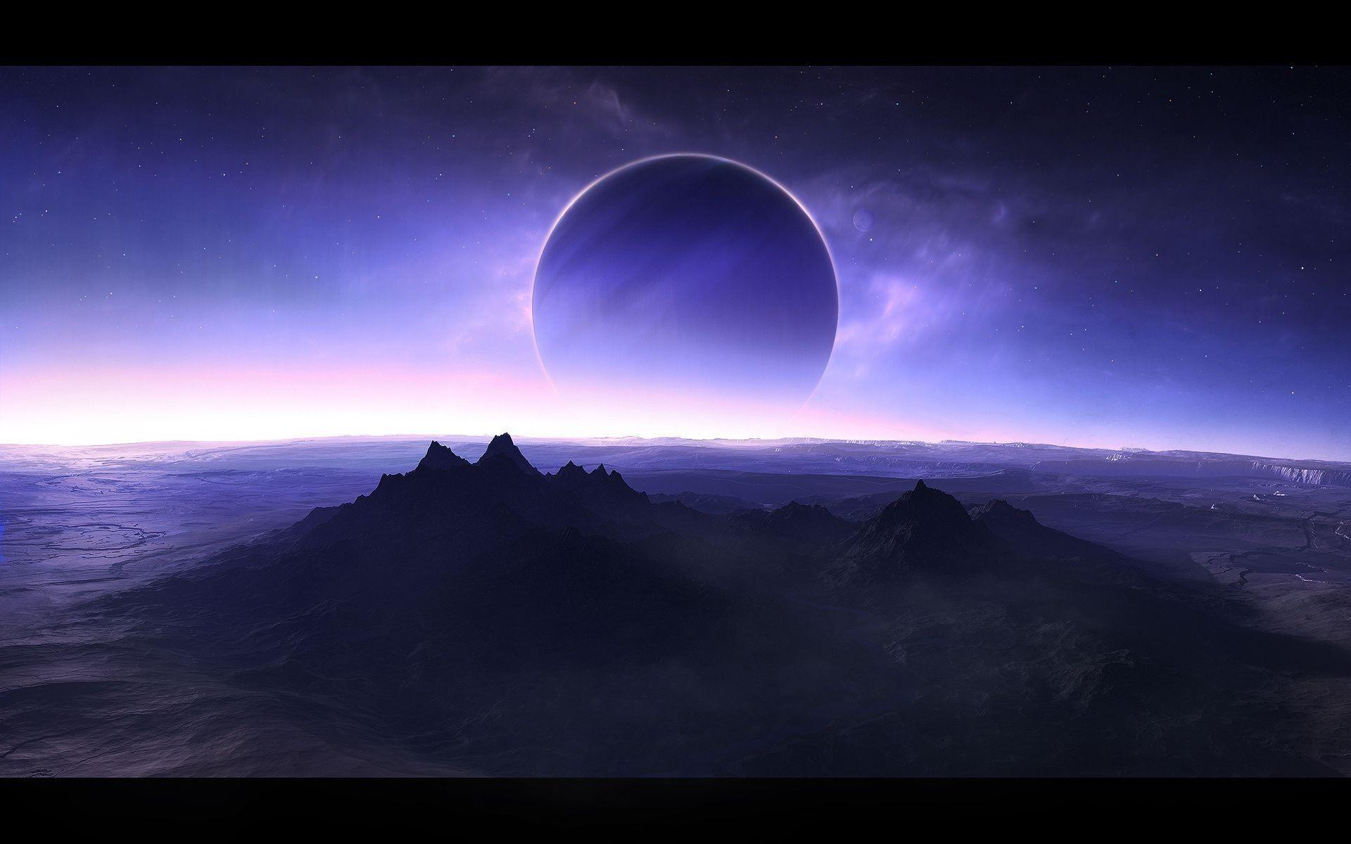 Dark Planet Wallpapers - Top Free Dark Planet Backgrounds - WallpaperAccess
