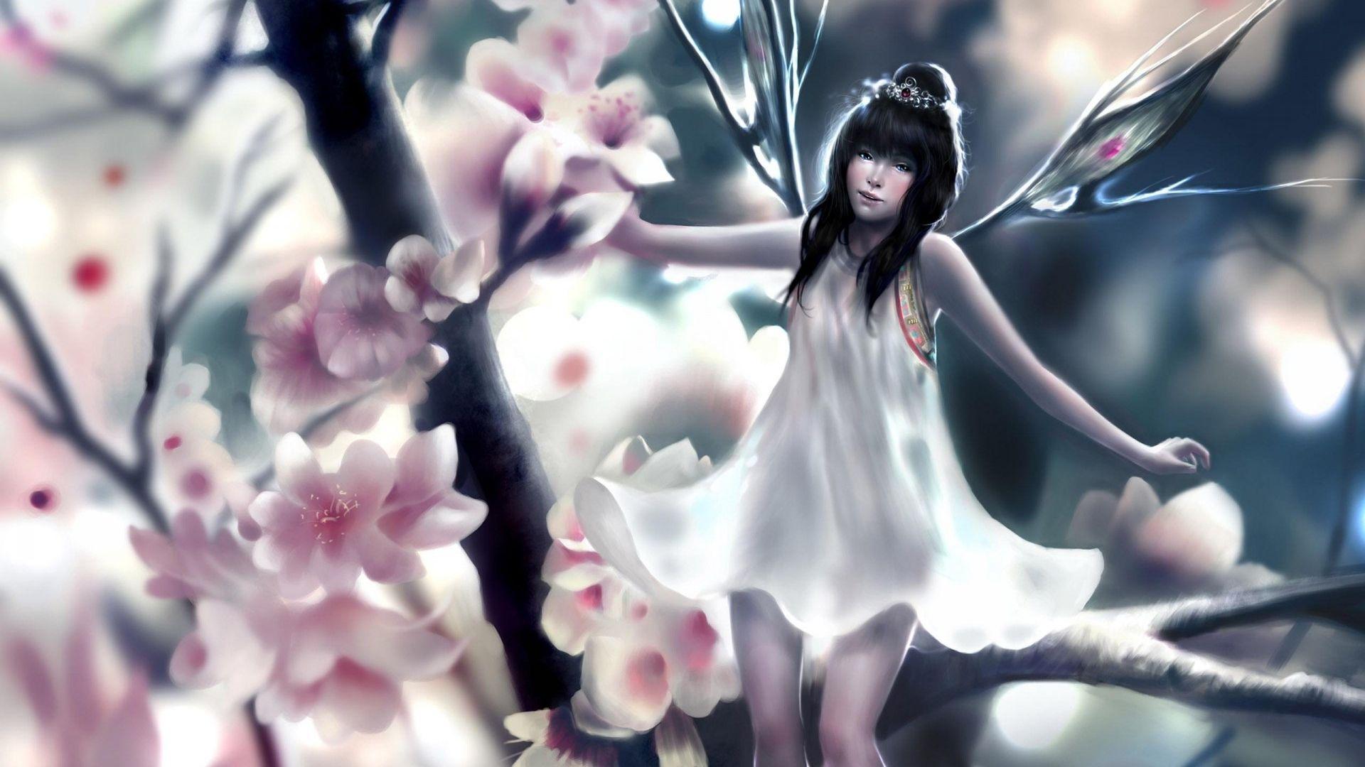 Garden Fairies Wallpapers - Top Free Garden Fairies Backgrounds - WallpaperAccess