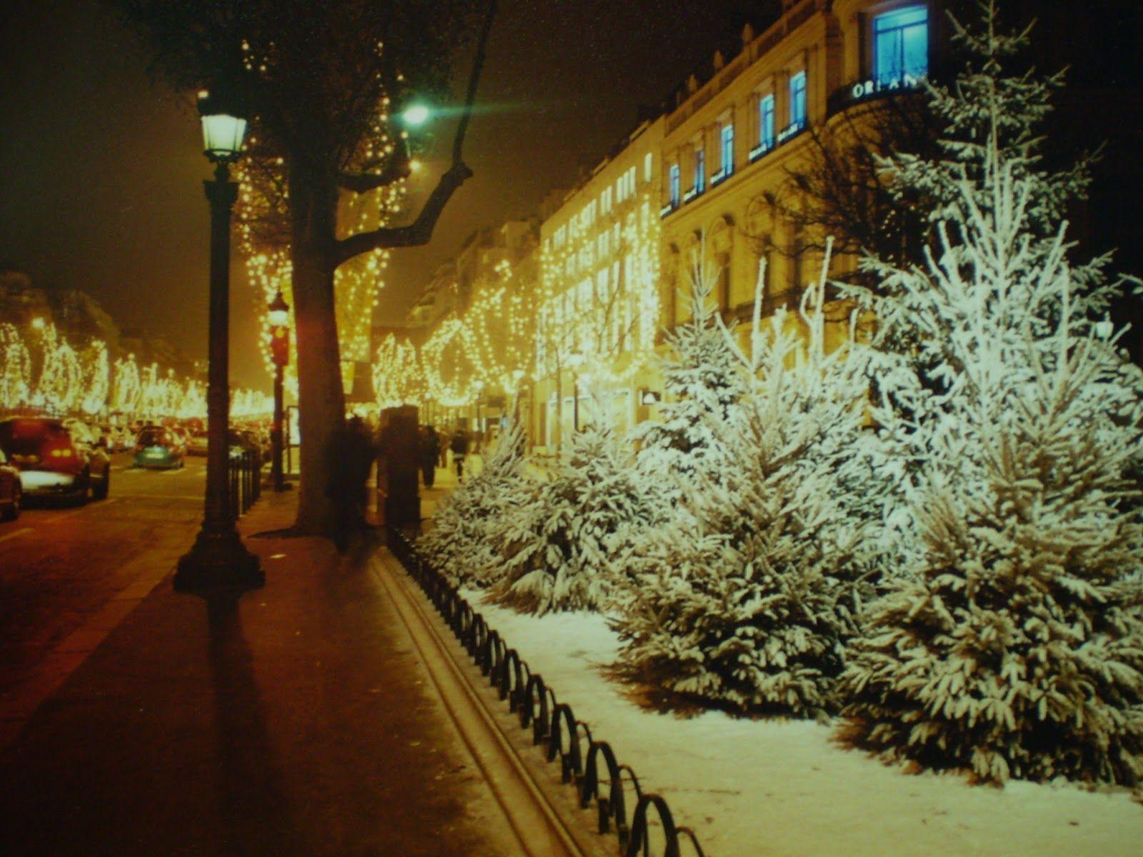 Paris Christmas Wallpapers - Top Free Paris Christmas Backgrounds ...