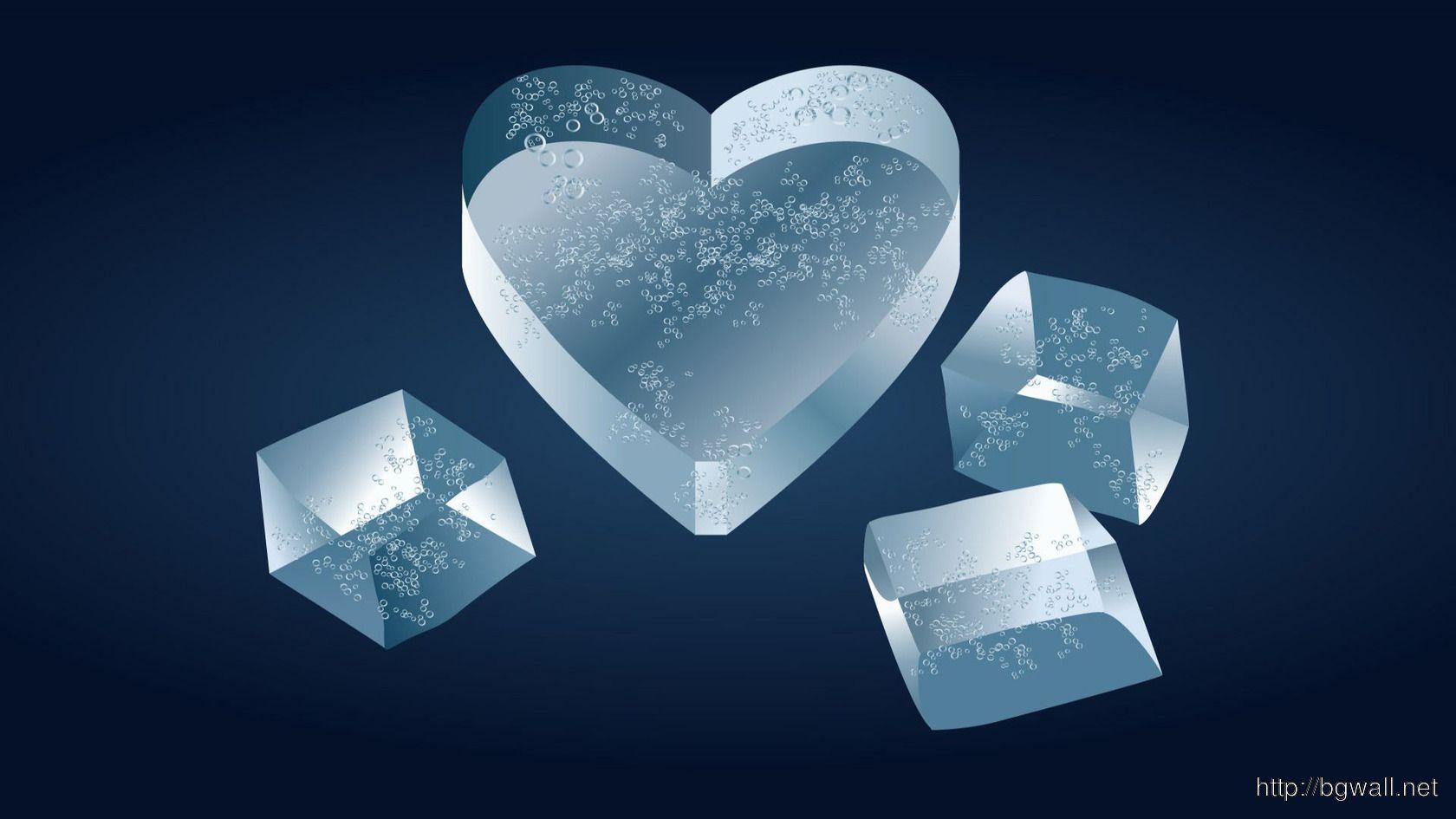 Ice Heart Wallpapers - Top Free Ice Heart Backgrounds - WallpaperAccess