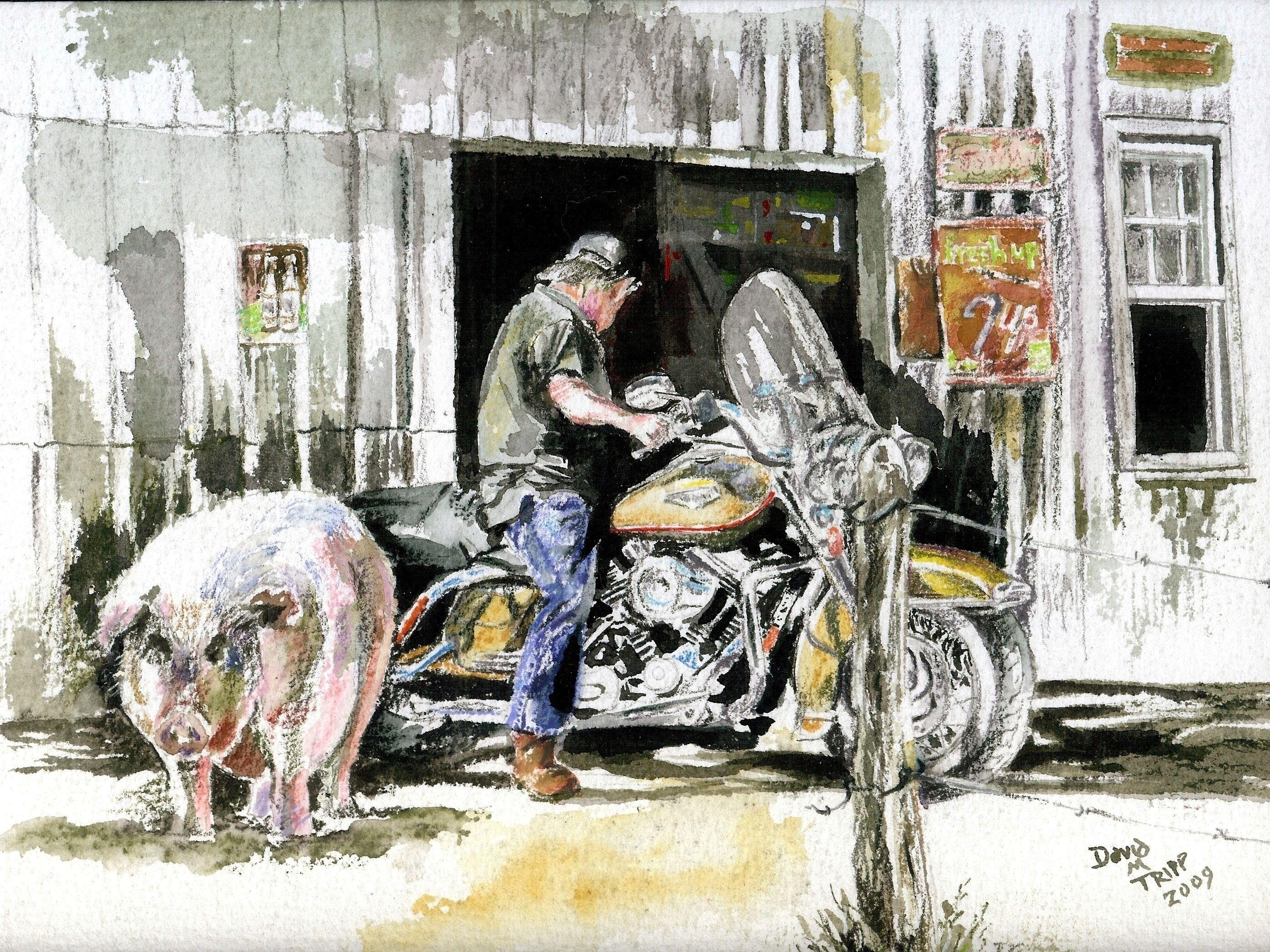 Hog Biker Art Wallpapers - Top Free Hog Biker Art Backgrounds ...