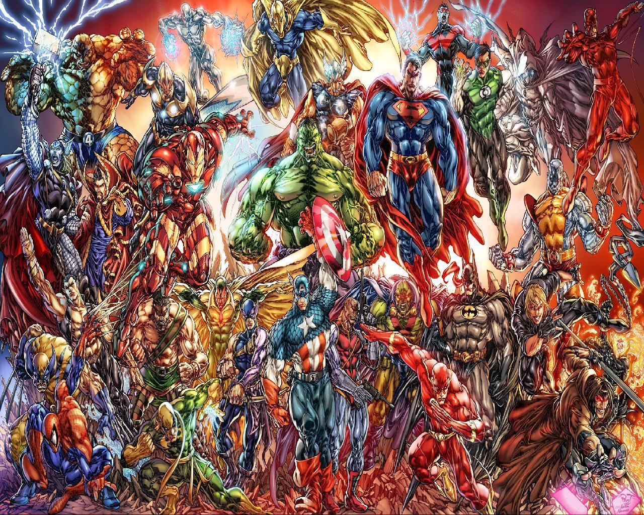 Marvel and DC Wallpapers - Top Free Marvel and DC Backgrounds ...