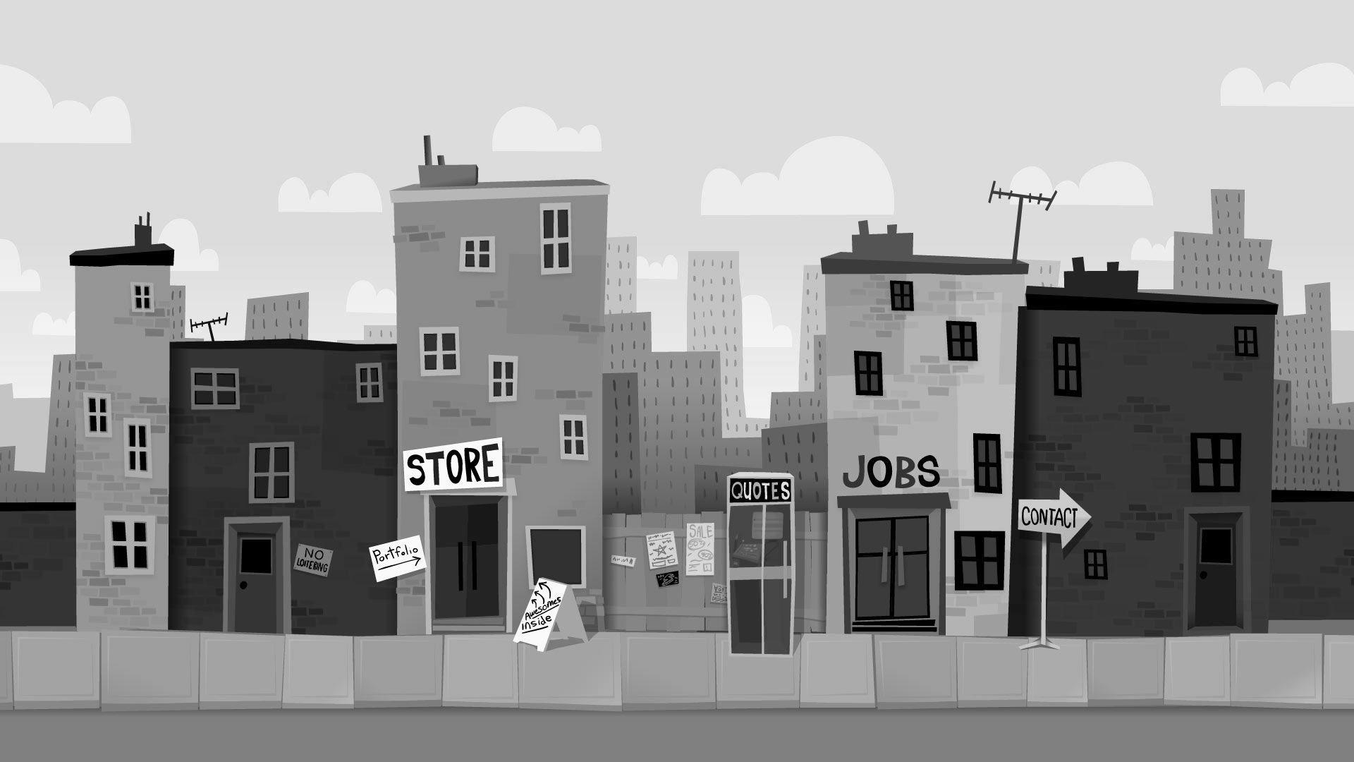 Street Cartoon Wallpapers - Top Free Street Cartoon Backgrounds ...