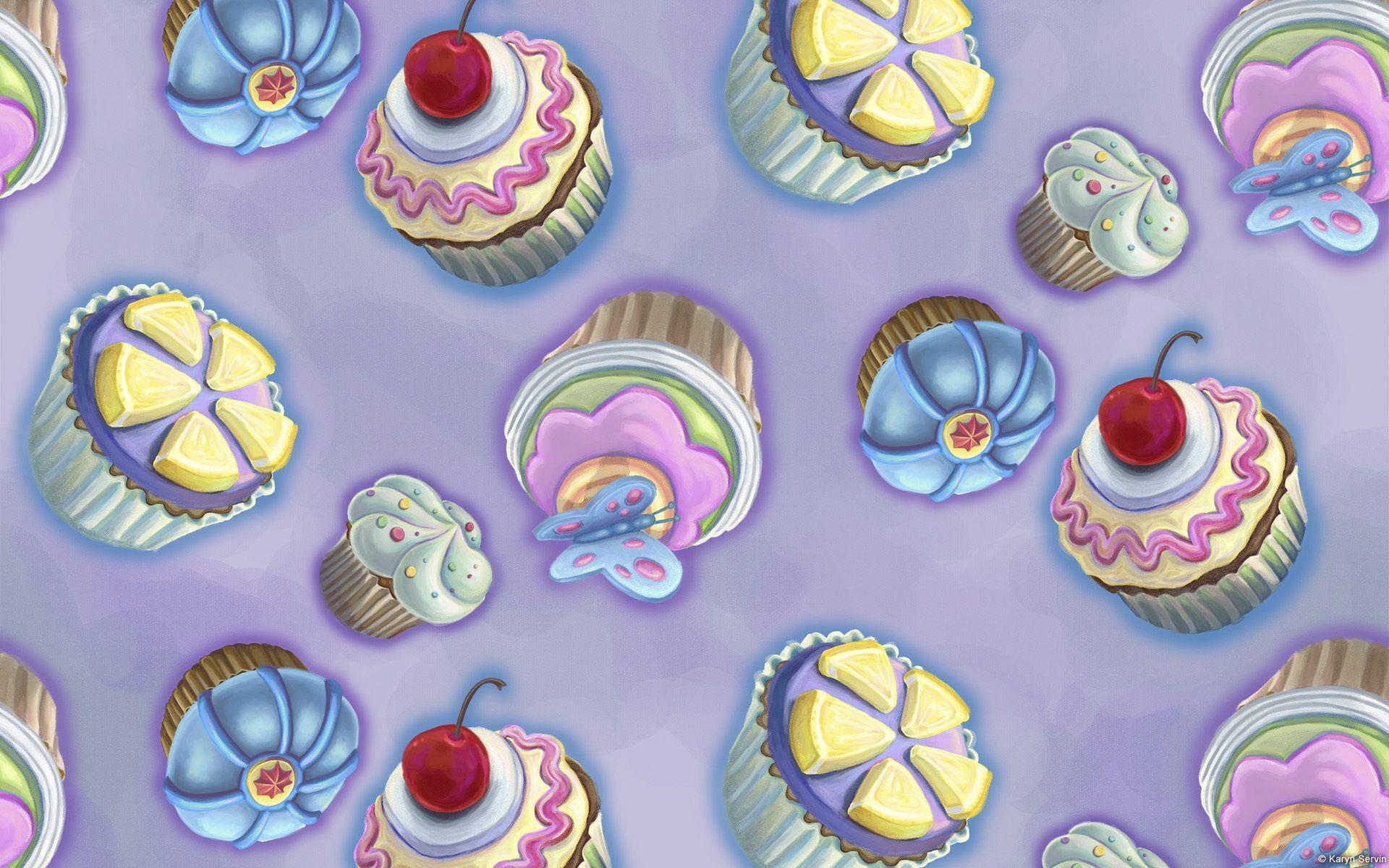 Blue Cupcake Wallpapers - Top Free Blue Cupcake Backgrounds ...