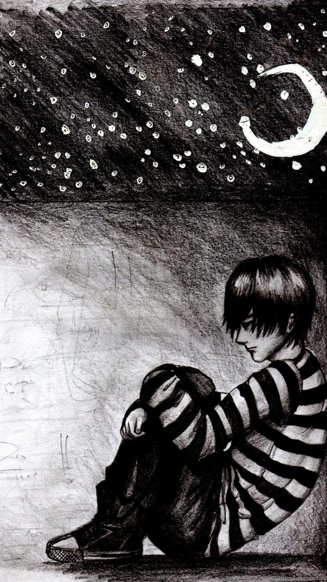 Sad Mobile Wallpapers - Top Free Sad Mobile Backgrounds - WallpaperAccess