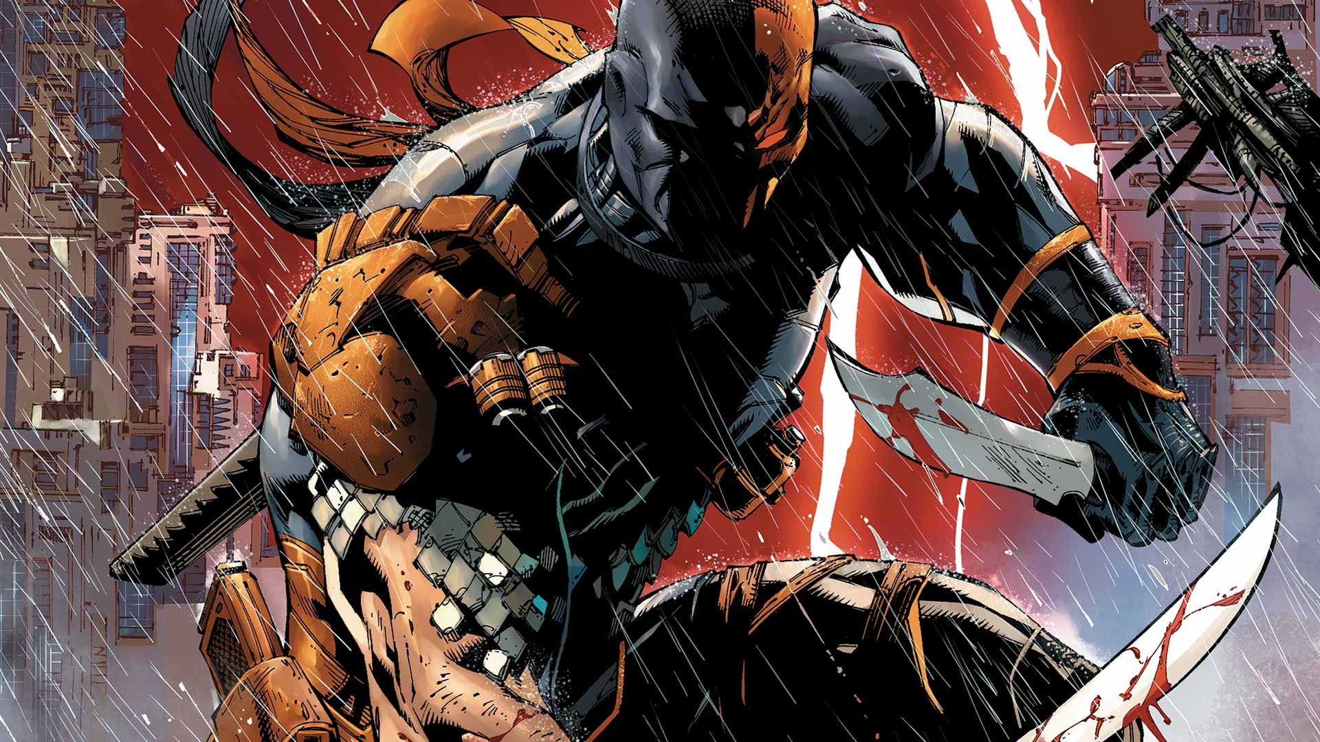 Deathstroke vs Deadpool Logo Wallpapers - Top Free Deathstroke vs ...