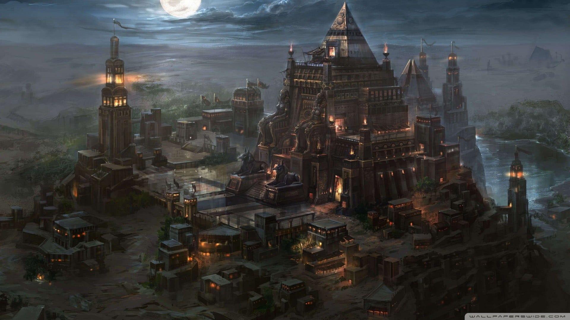 Fantasy City Wallpapers - Top Free Fantasy City Backgrounds ...