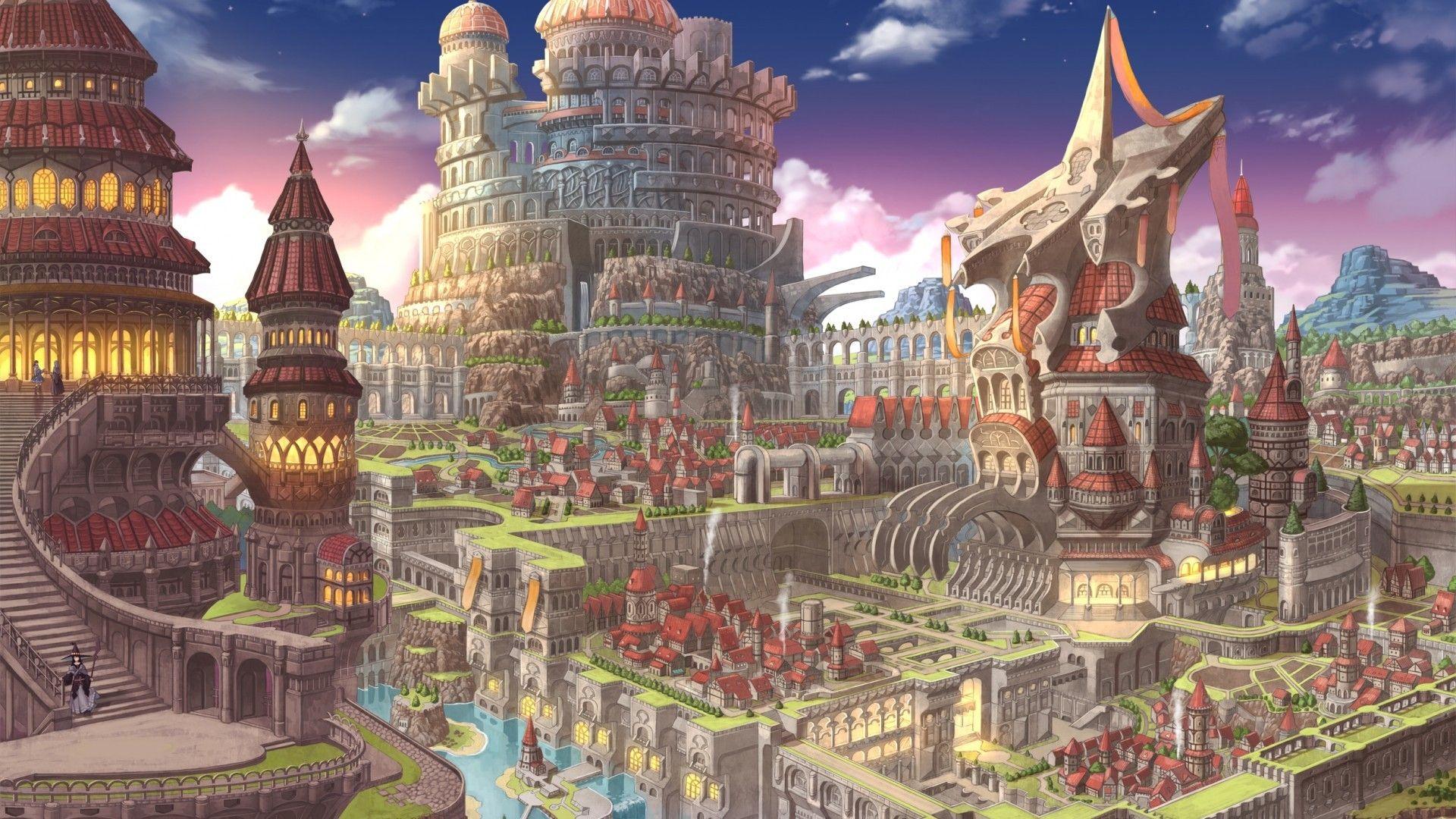 Fantasy Village Wallpapers - Top Free Fantasy Village Backgrounds ...