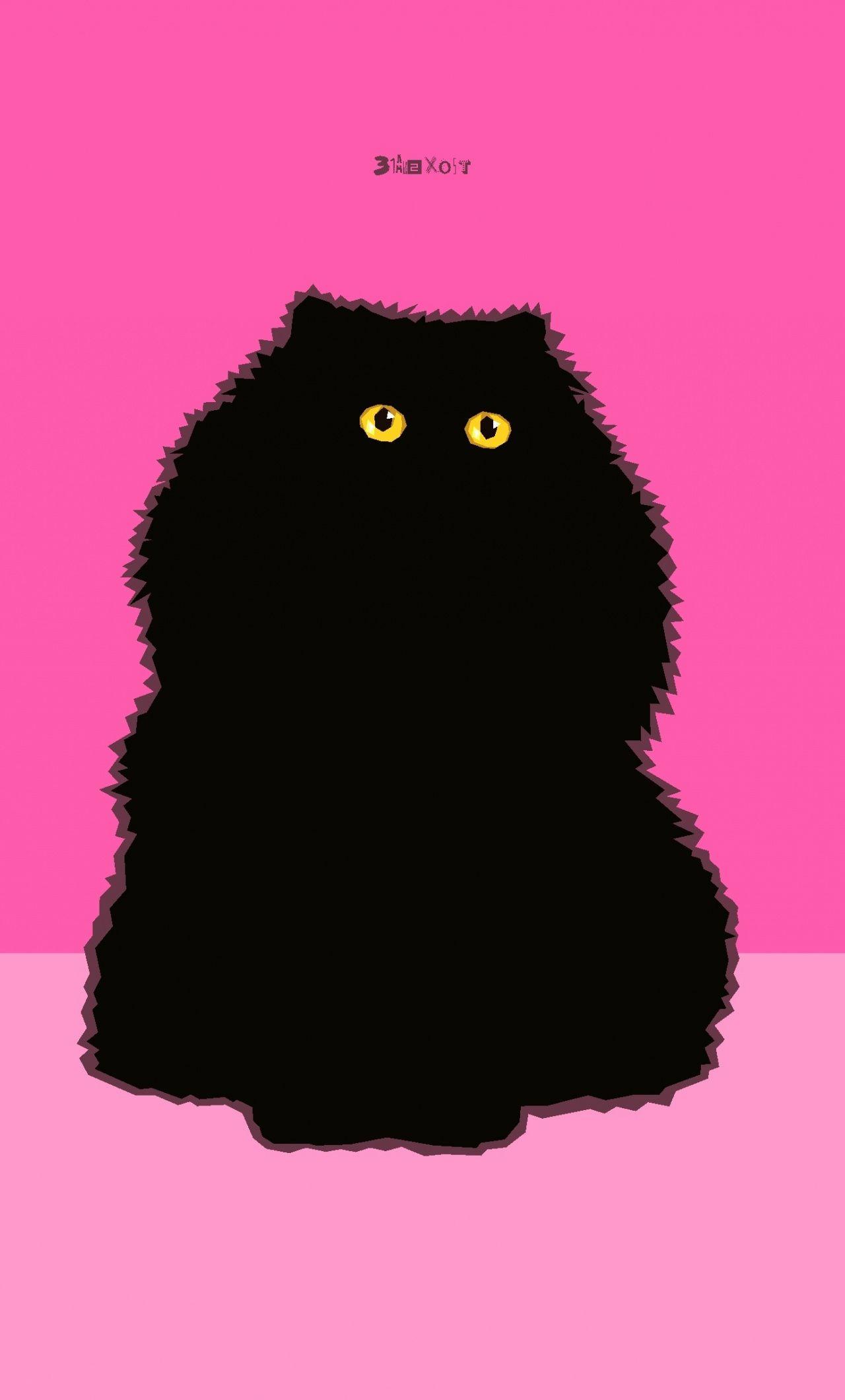 Minimal Cat Wallpapers - Top Free Minimal Cat Backgrounds - WallpaperAccess