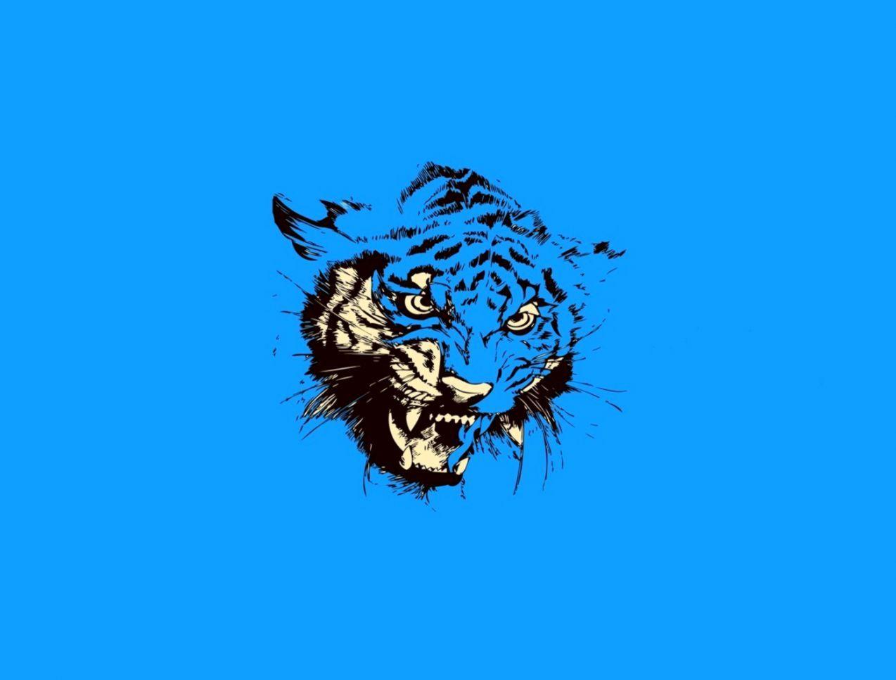 Minimalist Tiger Wallpapers - Top Free Minimalist Tiger Backgrounds ...