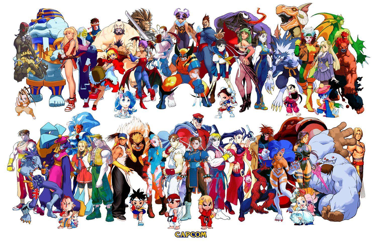 Capcom Wallpapers - Top Free Capcom Backgrounds - WallpaperAccess