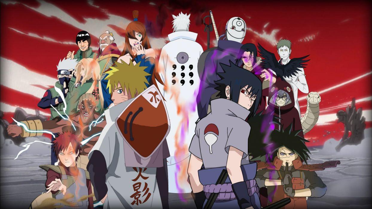 Naruto Group Anime Wallpapers - Top Free Naruto Group Anime Backgrounds ...