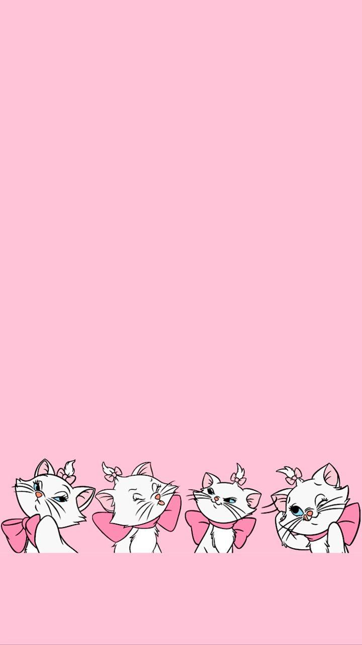 Pink Cat Aesthetic Wallpapers - Top Free Pink Cat Aesthetic Backgrounds ...