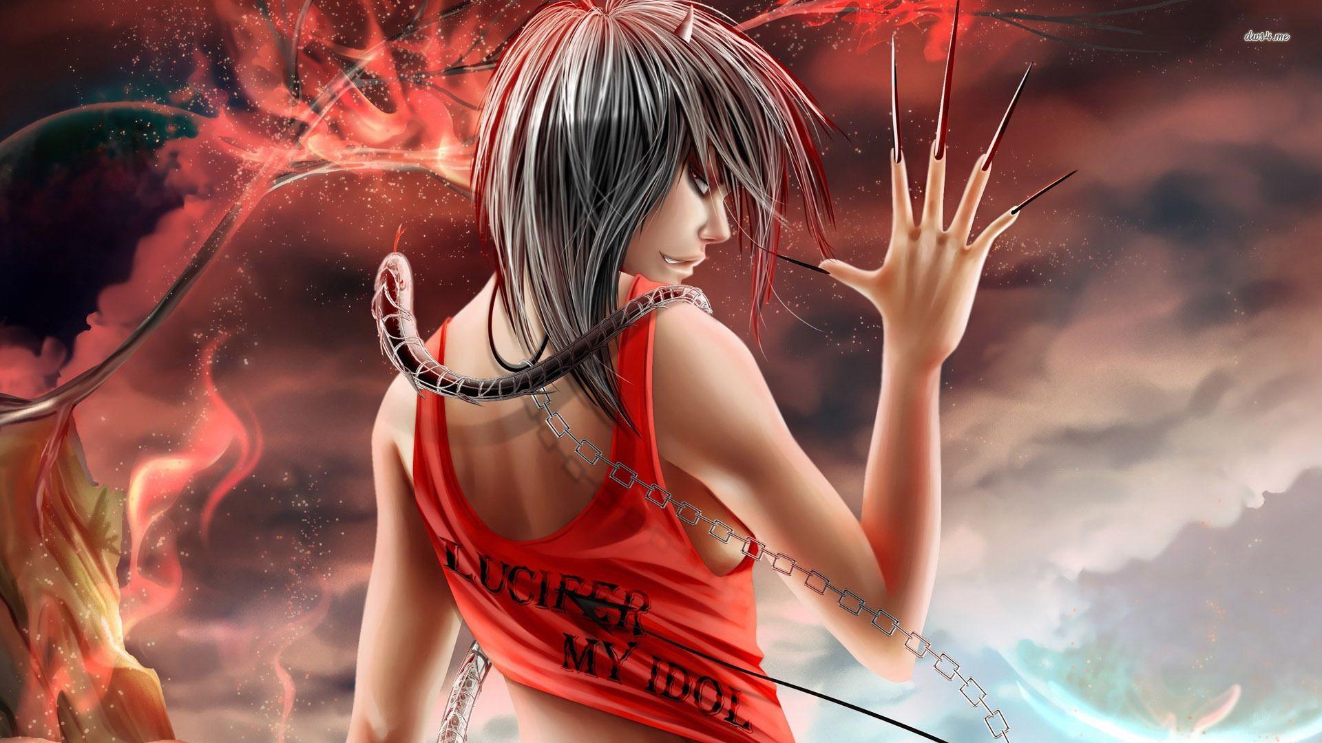 Devil Girl Wallpapers - Top Free Devil Girl Backgrounds - WallpaperAccess