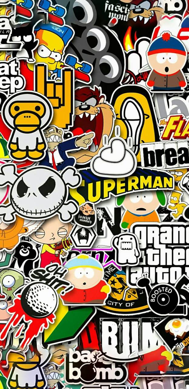 Sticker Bomb Wallpapers - Top Free Sticker Bomb Backgrounds ...