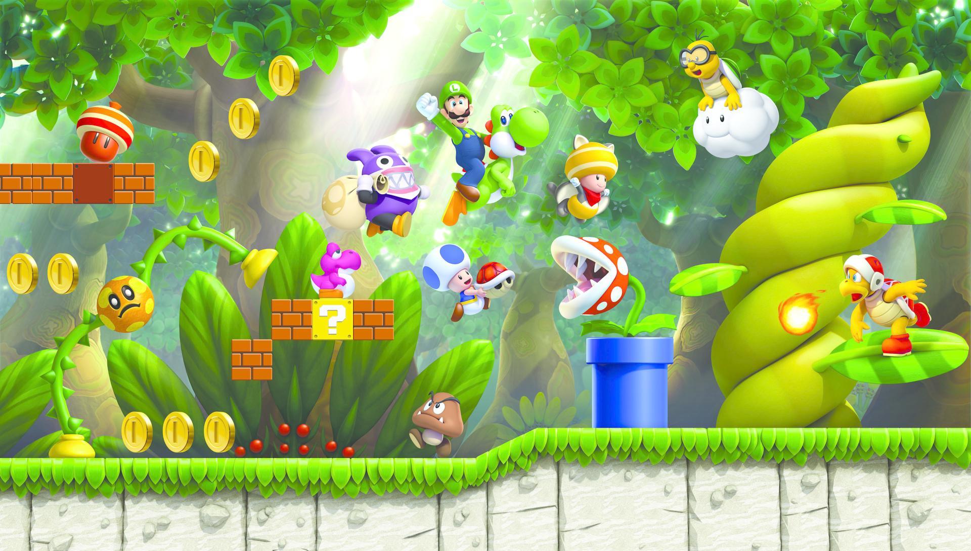 Super Luigi U Wallpapers - Top Free Super Luigi U Backgrounds - WallpaperAccess