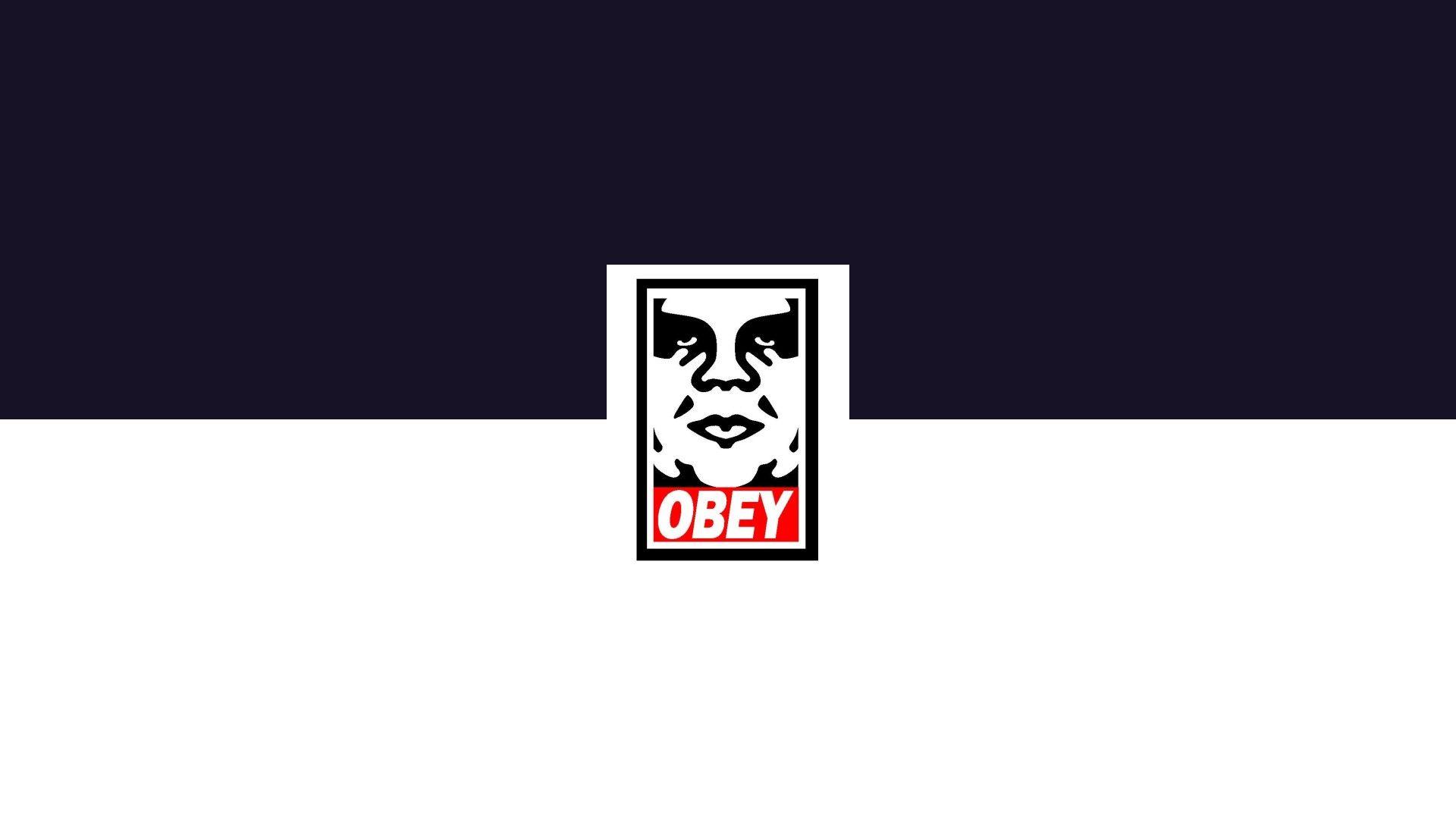 Obey Logo Background