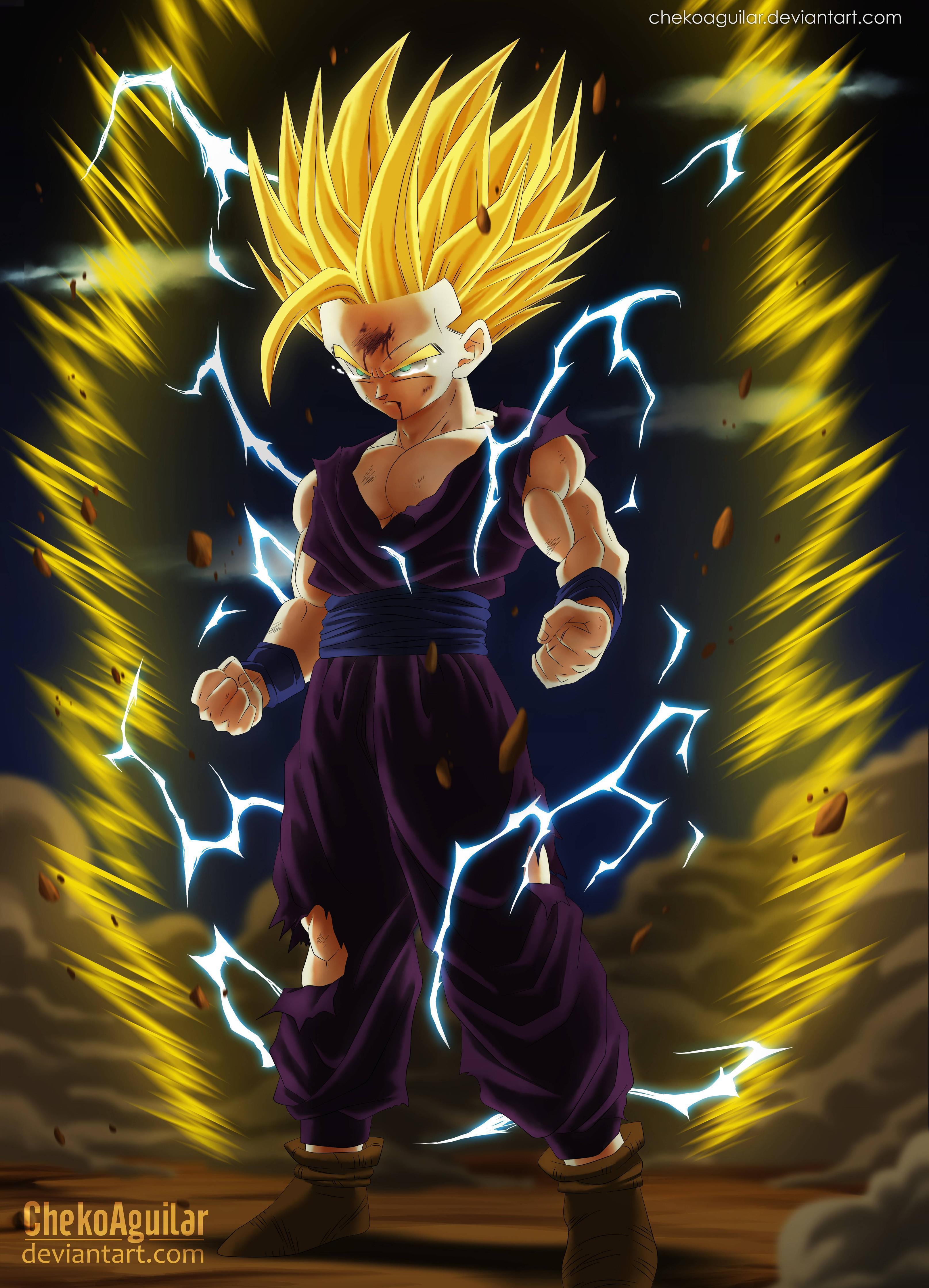Gohan Ssj 2 Wallpapers - Top Free Gohan Ssj 2 Backgrounds - WallpaperAccess