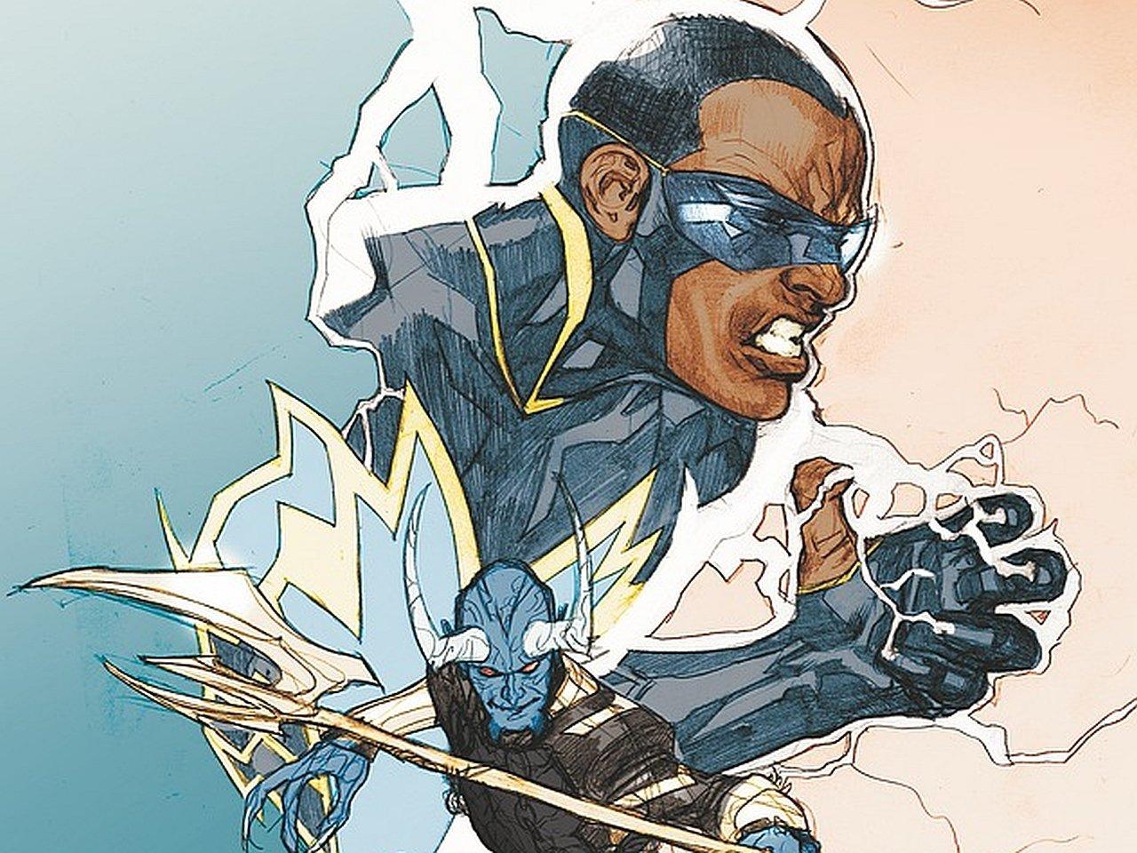 Black Lightning Wallpapers - Top Free Black Lightning Backgrounds - WallpaperAccess