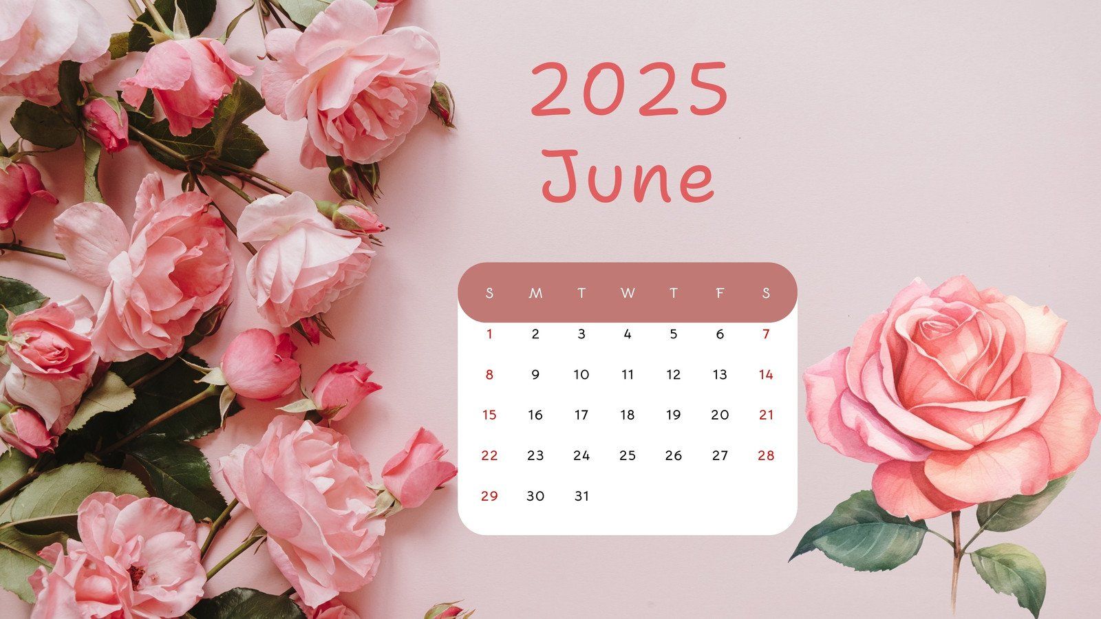 June 2025 Calendar Wallpapers - Top Free June 2025 Calendar Backgrounds ...