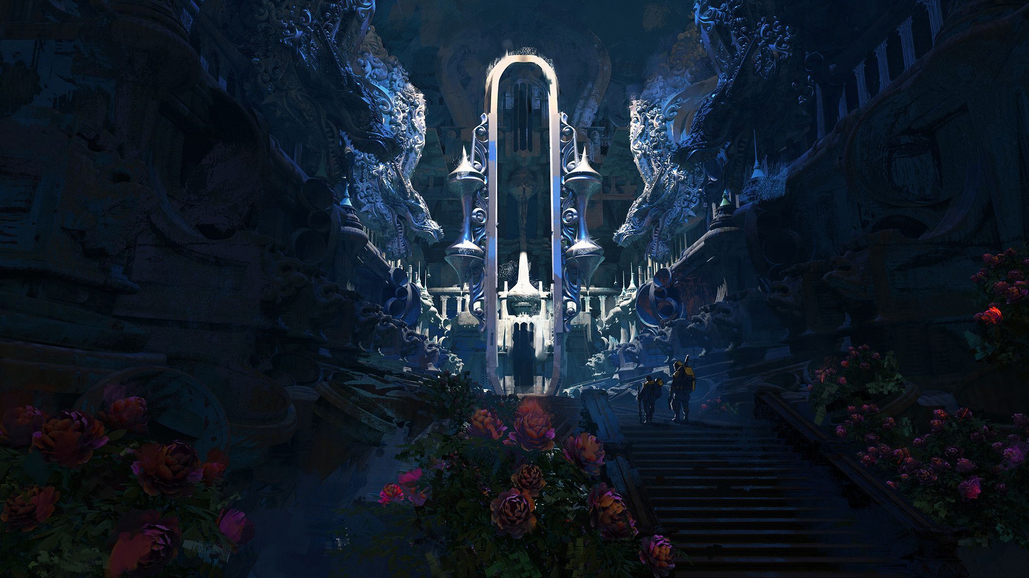 Fantasy Temple Wallpapers - Top Free Fantasy Temple Backgrounds ...