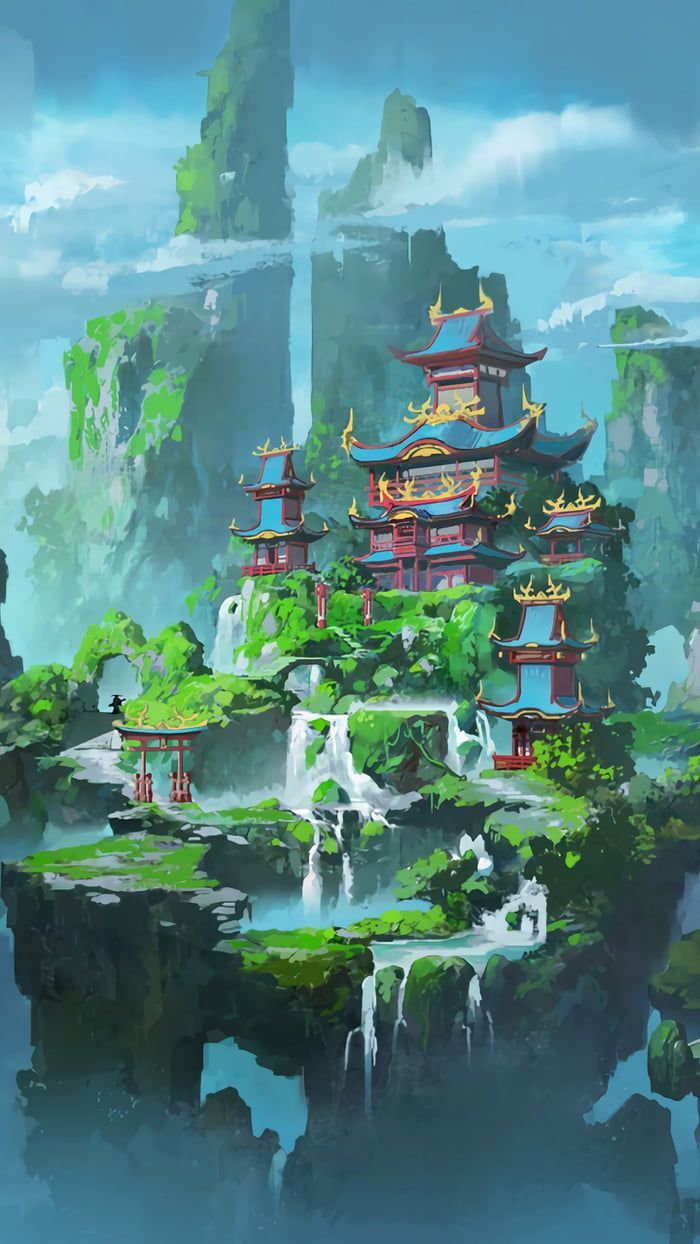 Fantasy Temple Wallpapers - Top Free Fantasy Temple Backgrounds - WallpaperAccess
