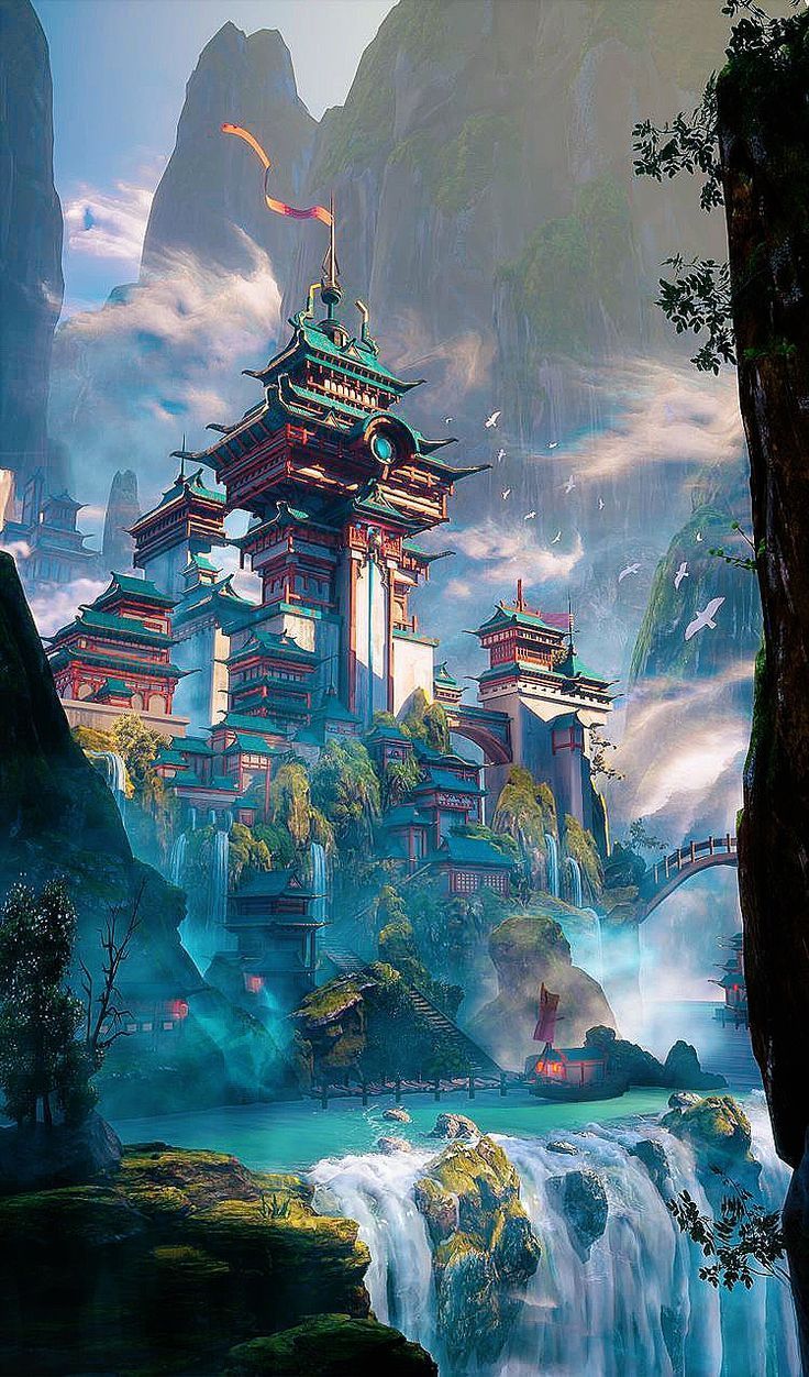 Fantasy Temple Wallpapers - Top Free Fantasy Temple Backgrounds - WallpaperAccess