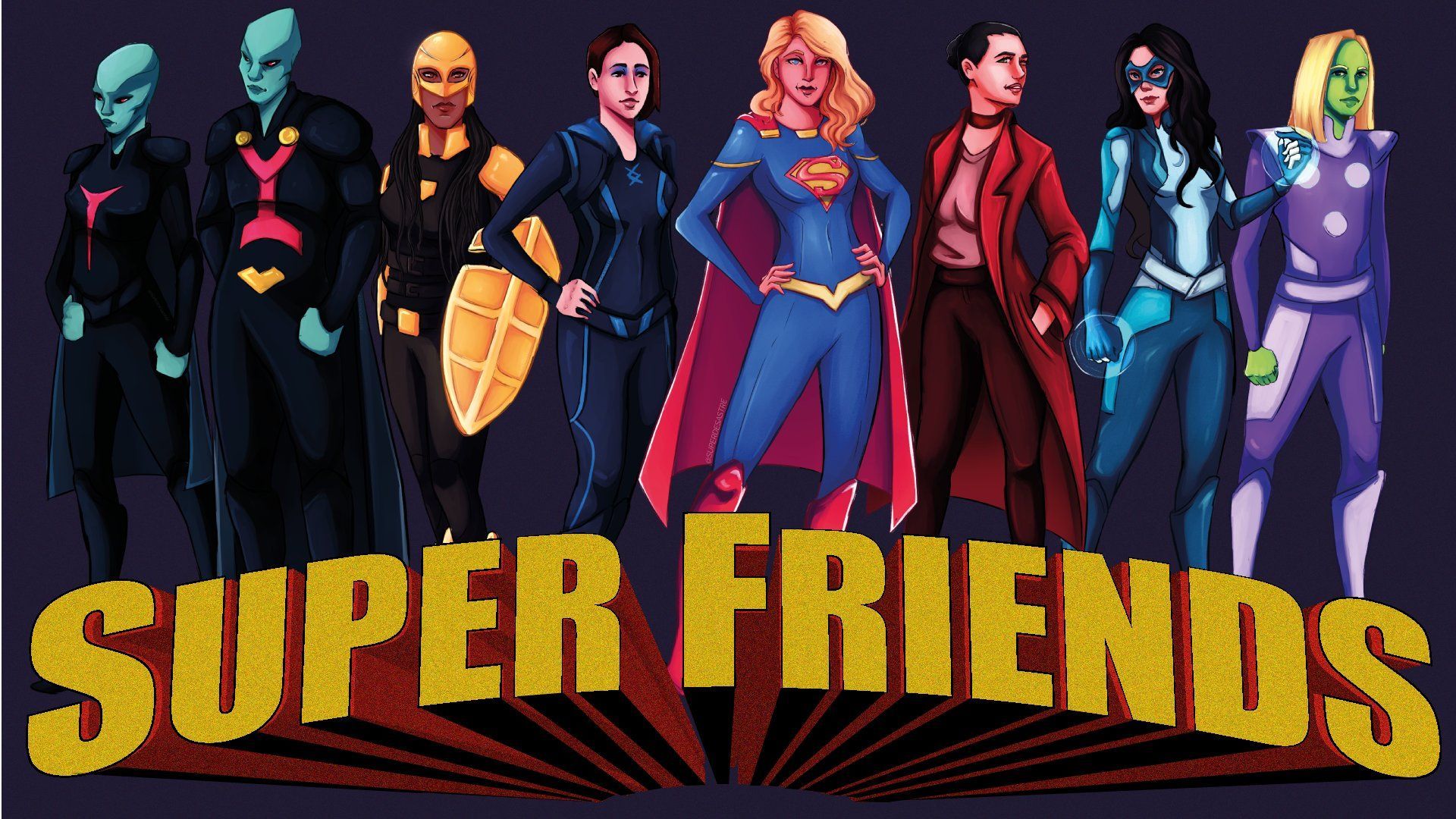 Super Friends Wallpapers - Top Free Super Friends Backgrounds ...