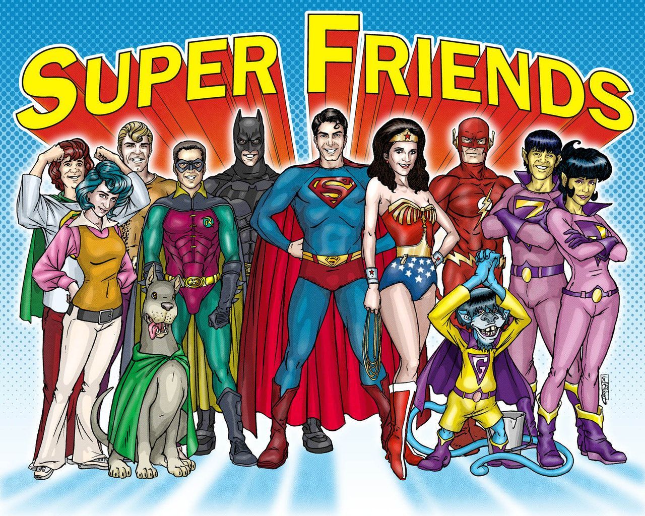 Super Friends Wallpapers - Top Free Super Friends Backgrounds ...