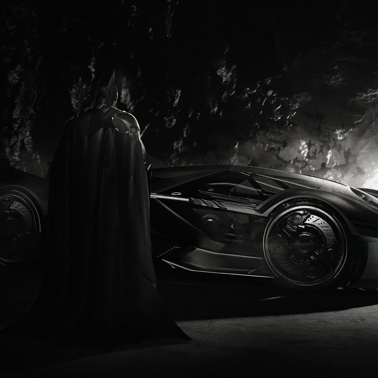 Batman With Car Wallpapers - Top Free Batman With Car Backgrounds ...