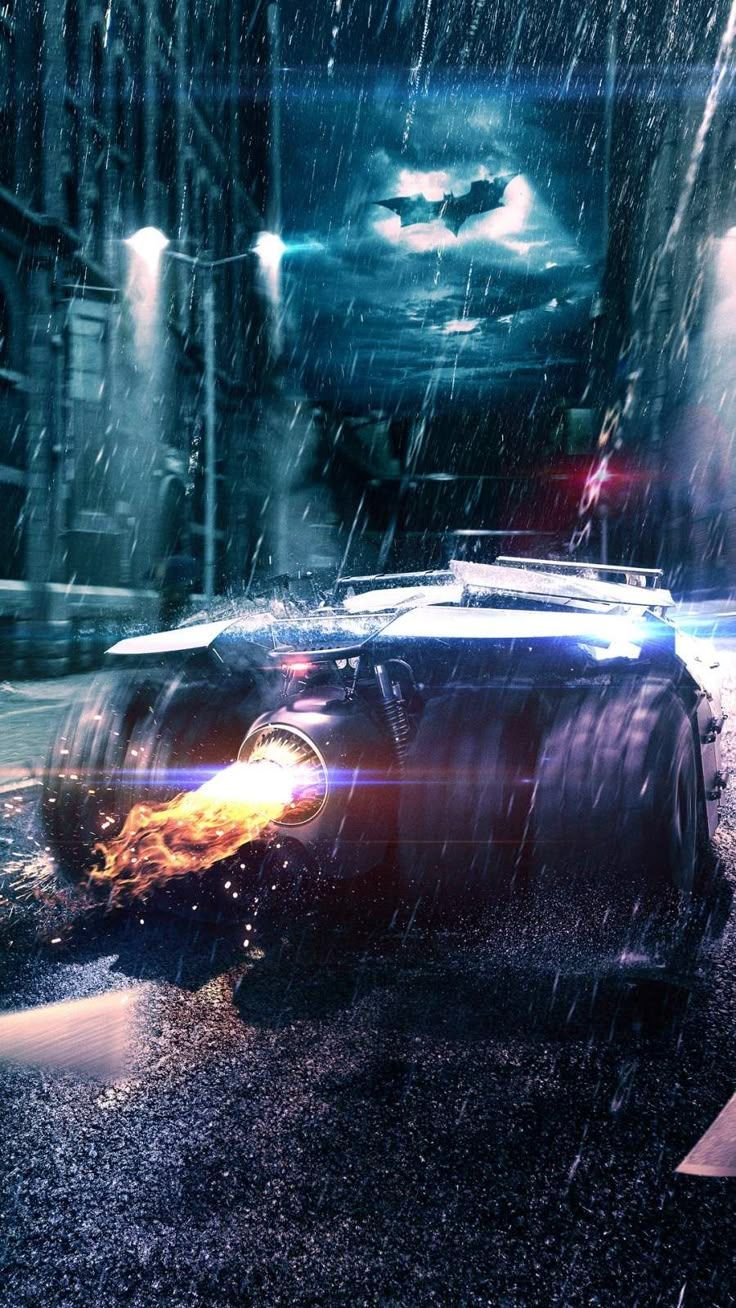 Batman With Car Wallpapers - Top Free Batman With Car Backgrounds ...