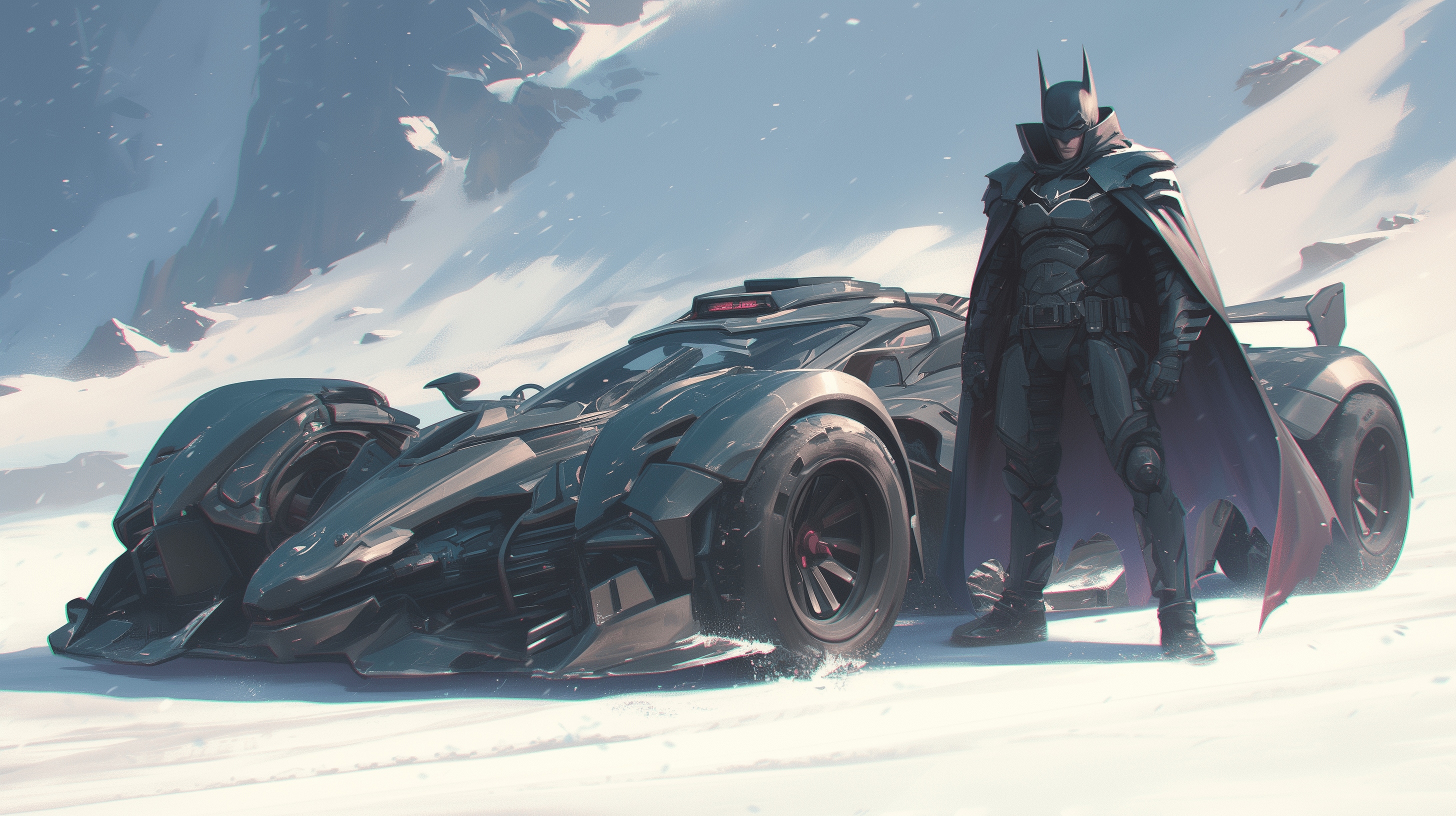 Batman With Car Wallpapers - Top Free Batman With Car Backgrounds ...