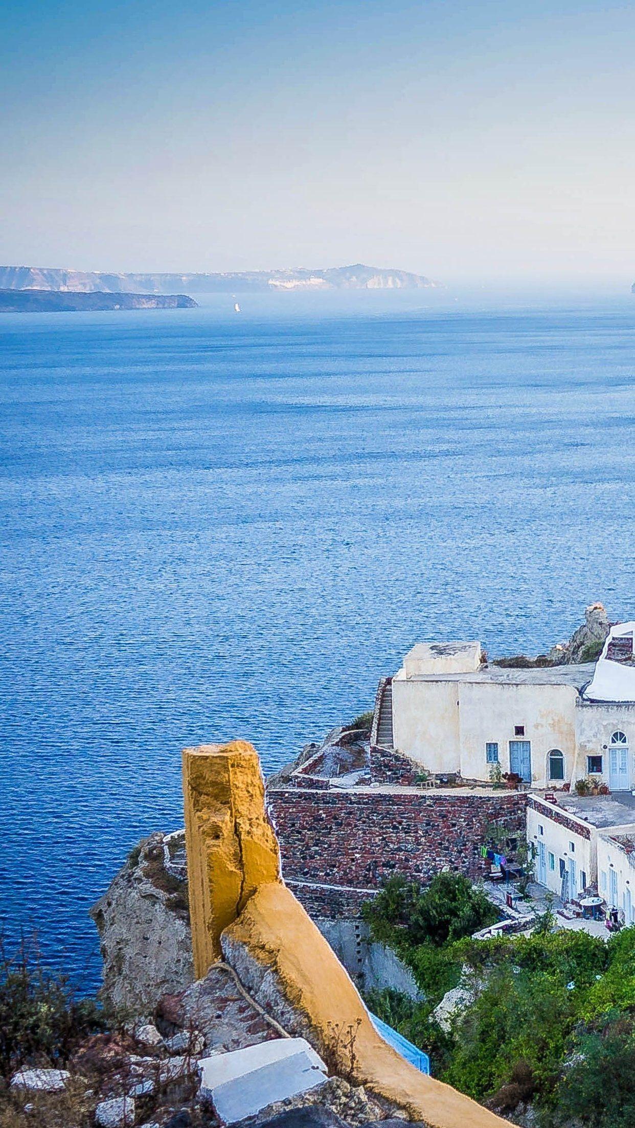 Santorini iPhone Wallpapers - Top Free Santorini iPhone Backgrounds ...