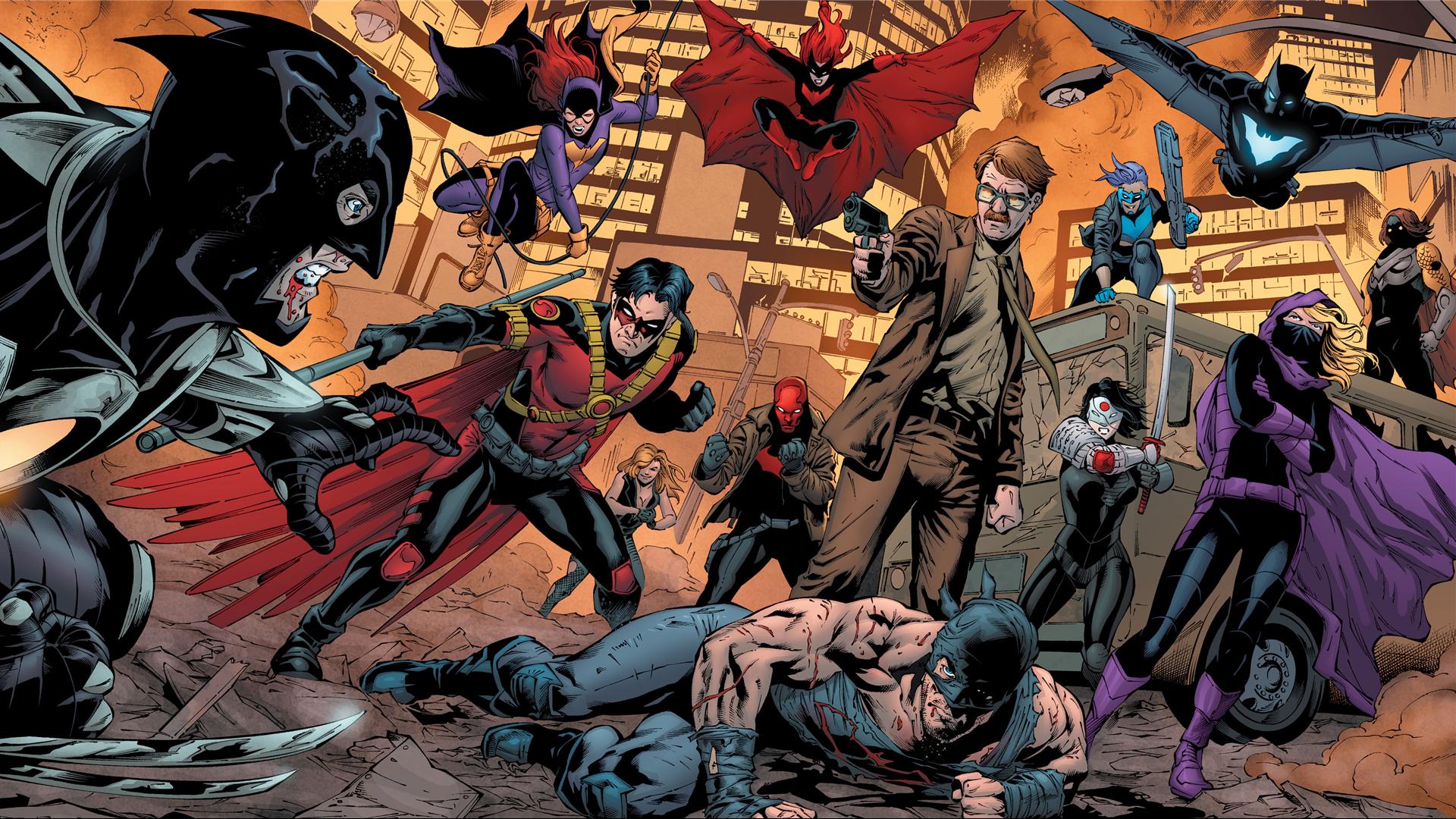 Batfam Wallpapers - Top Free Batfam Backgrounds - WallpaperAccess