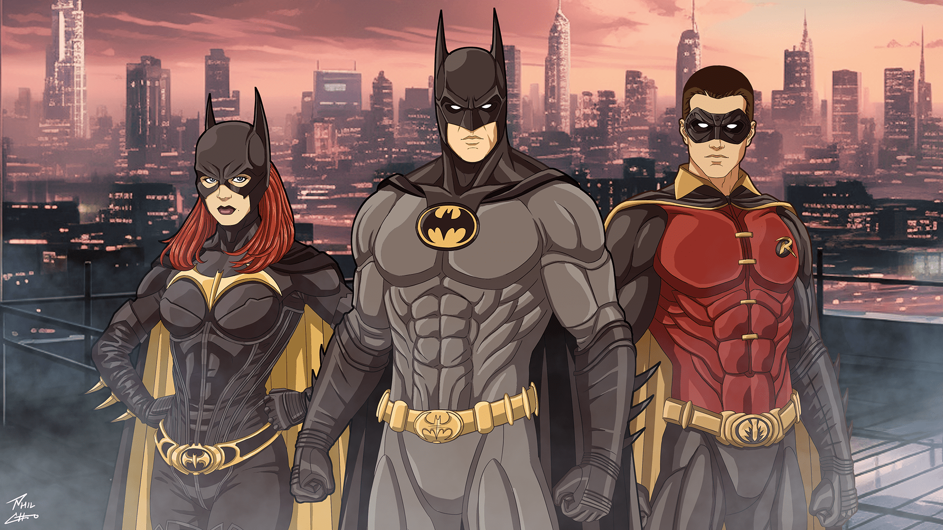Batfam Wallpapers - Top Free Batfam Backgrounds - WallpaperAccess