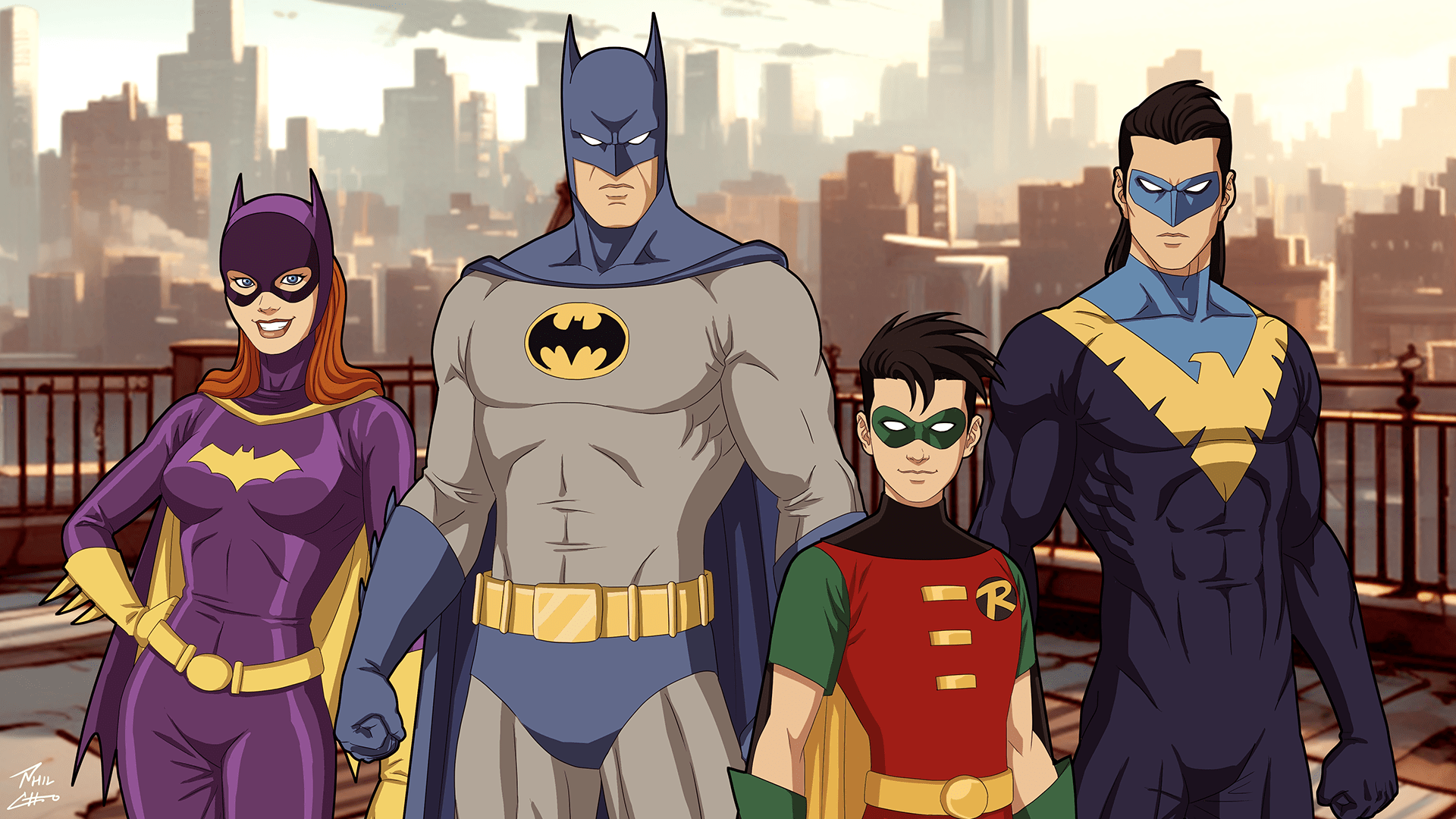 Batfam Wallpapers - Top Free Batfam Backgrounds - WallpaperAccess