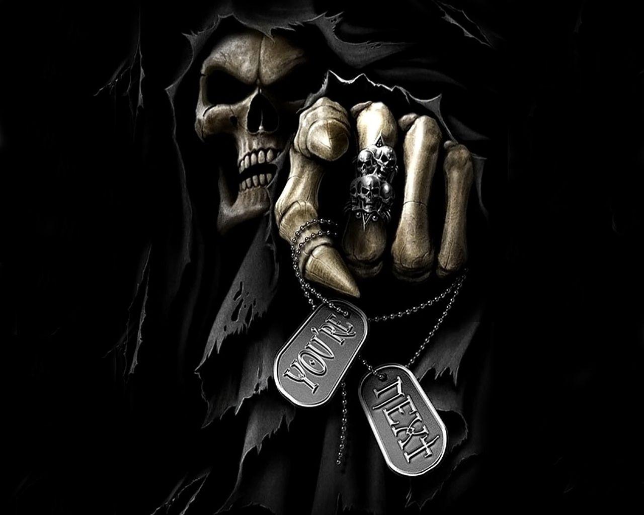 Evil Skull Wallpapers - Top Free Evil Skull Backgrounds - WallpaperAccess