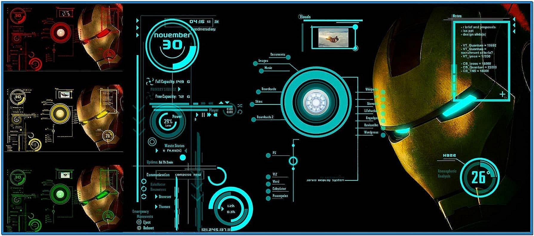 Iron Man Jarvis Wallpapers - Top Free Iron Man Jarvis Backgrounds ...