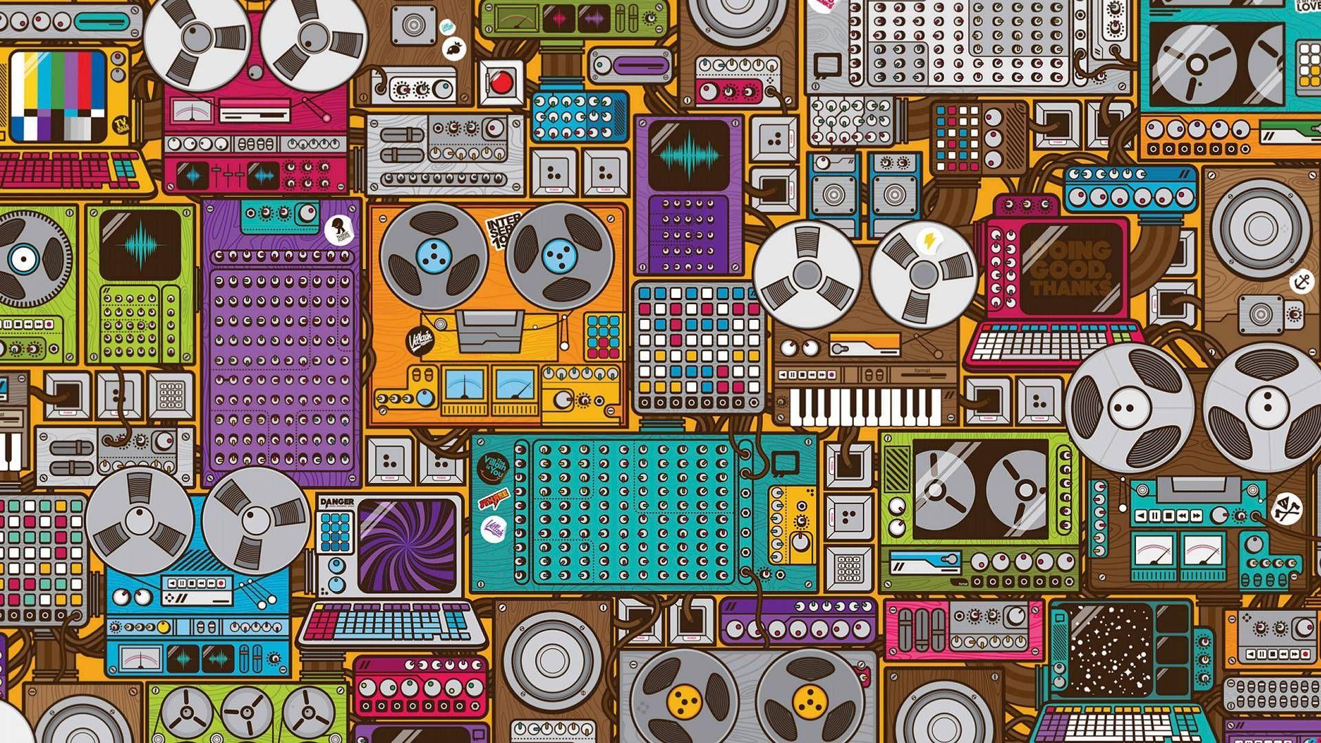 Techno Computer Wallpapers - Top Free Techno Computer Backgrounds ...