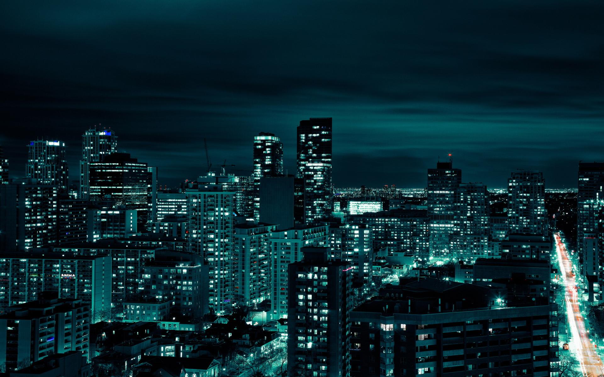 Downtown Night Wallpapers - Top Free Downtown Night Backgrounds ...