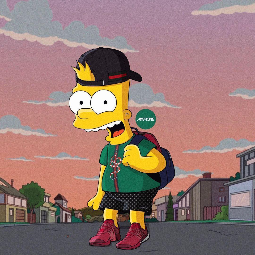Cool Bart Simpson Wallpapers - Top Free Cool Bart Simpson Backgrounds ...