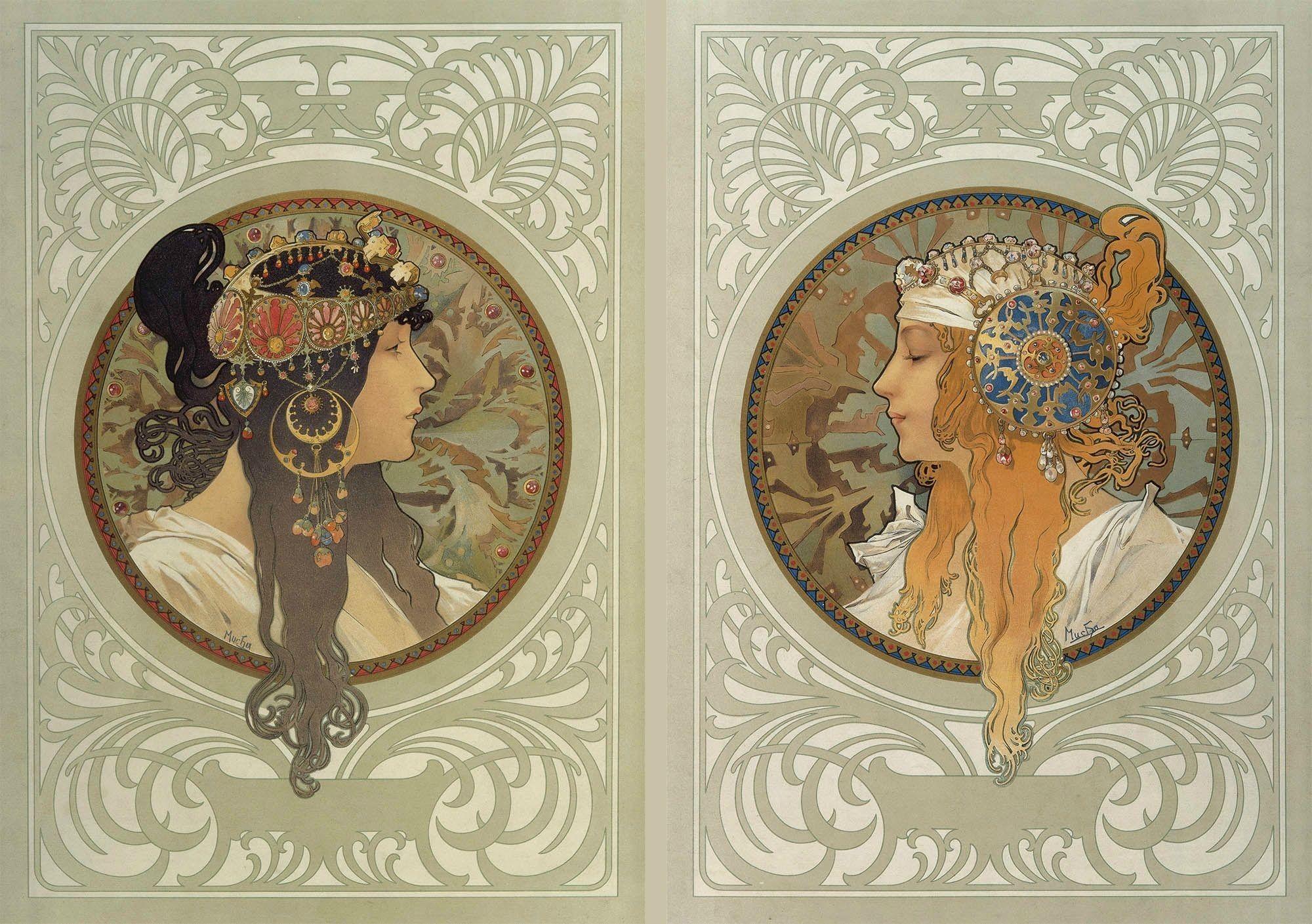 Alphonse Mucha Wallpapers - Top Free Alphonse Mucha Backgrounds ...