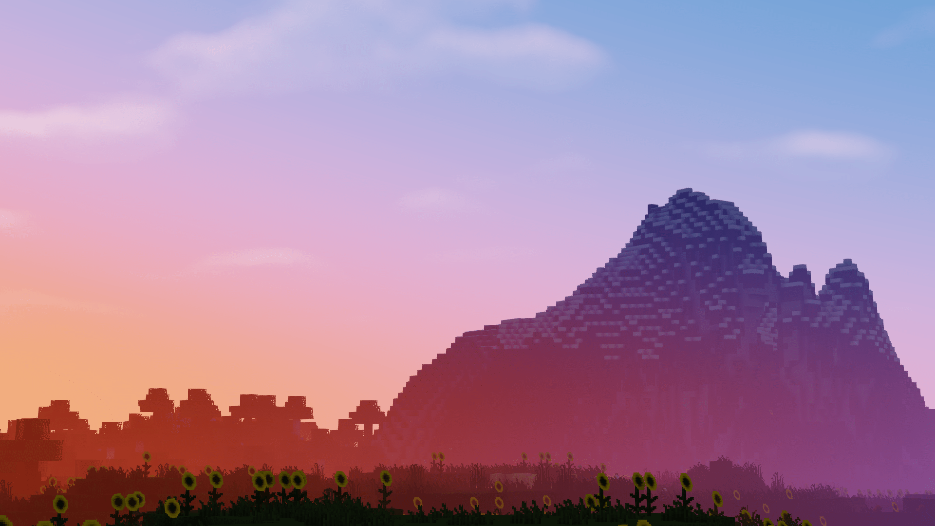 Minecraft Mountain Wallpapers - Top Free Minecraft Mountain Backgrounds ...