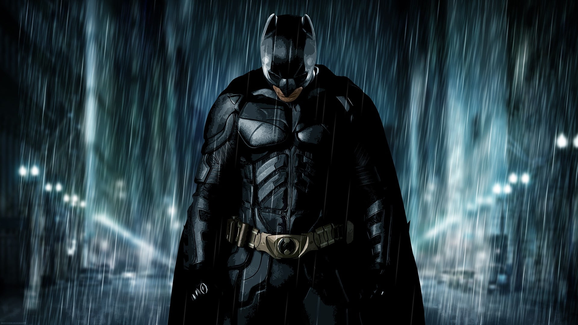 Batman Rain Wallpapers - Top Free Batman Rain Backgrounds - WallpaperAccess