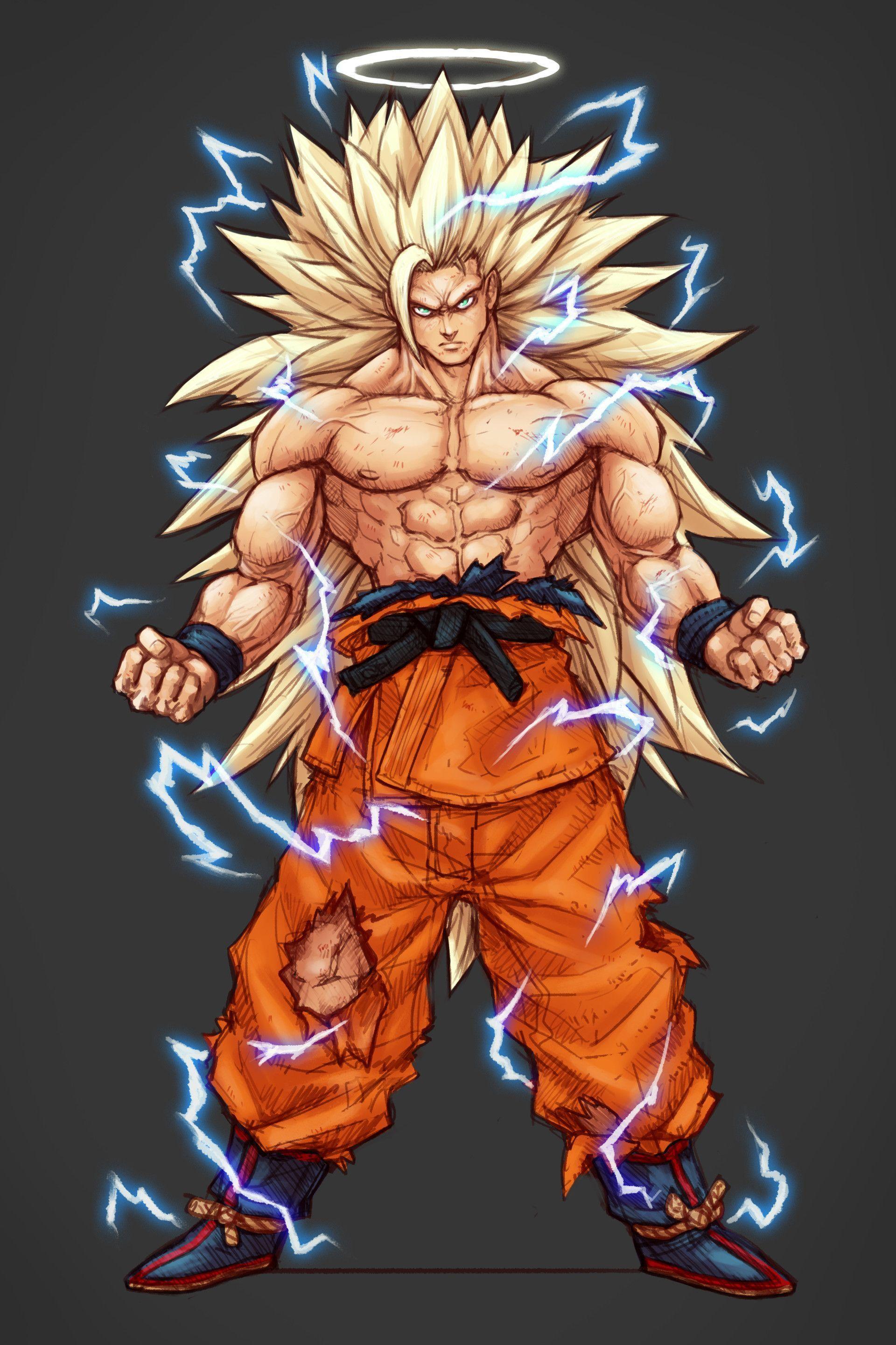 Goku Super Saiyan 3 Wallpapers - Top Free Goku Super Saiyan 3 ...