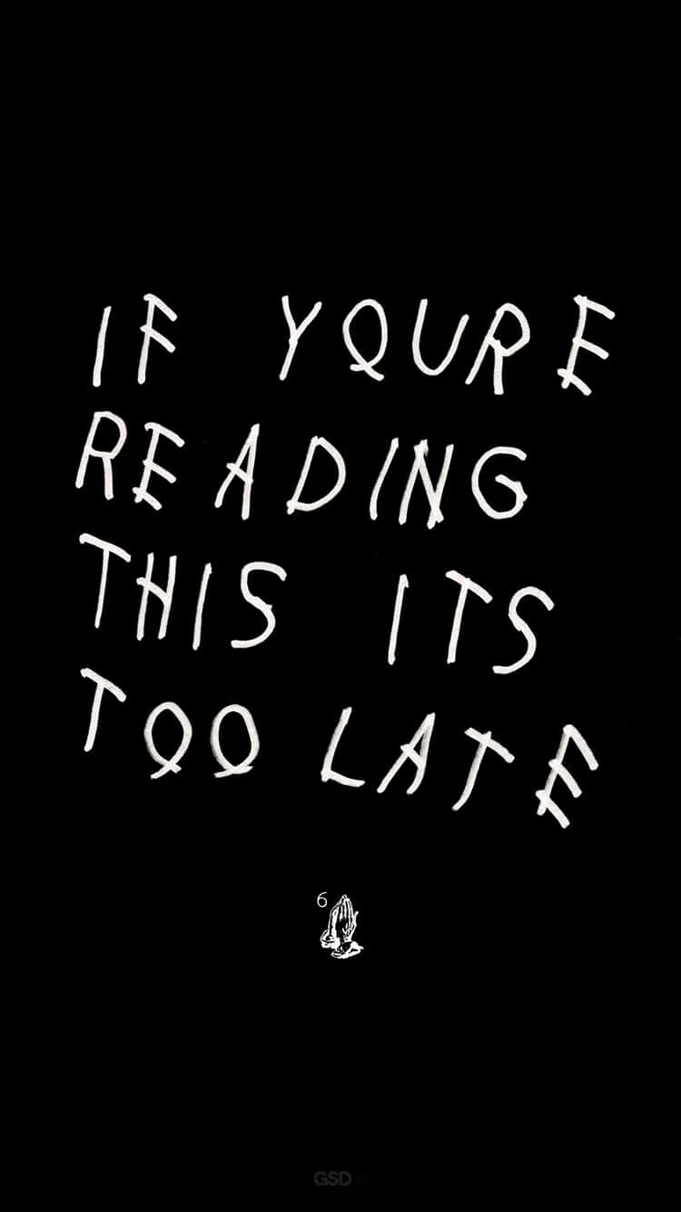 Drake Lyrics Wallpapers - Top Free Drake Lyrics Backgrounds ...